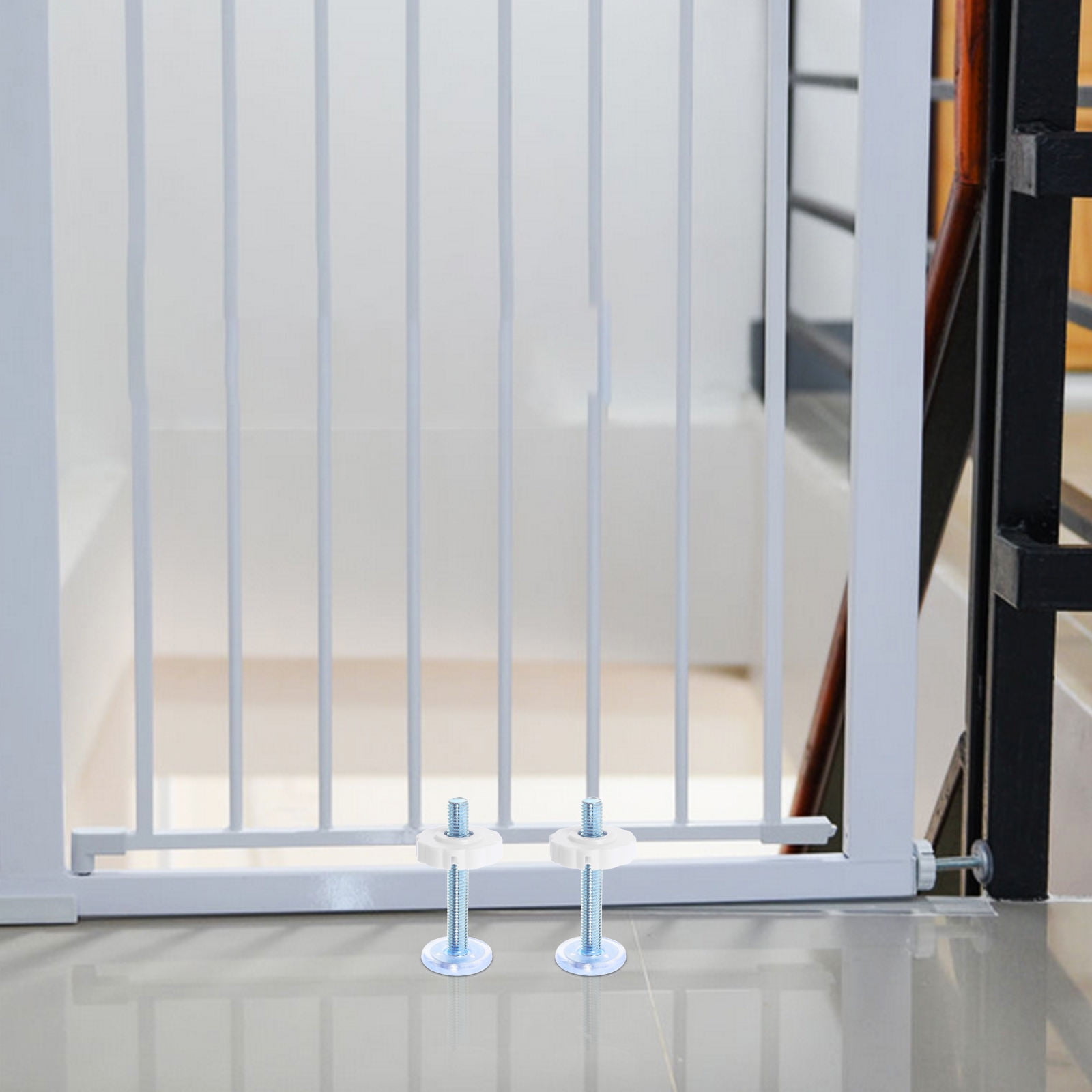 Raindrops 4pcs Gate Spindle Baby Gate Hardware Adjustable Safety Gate ...