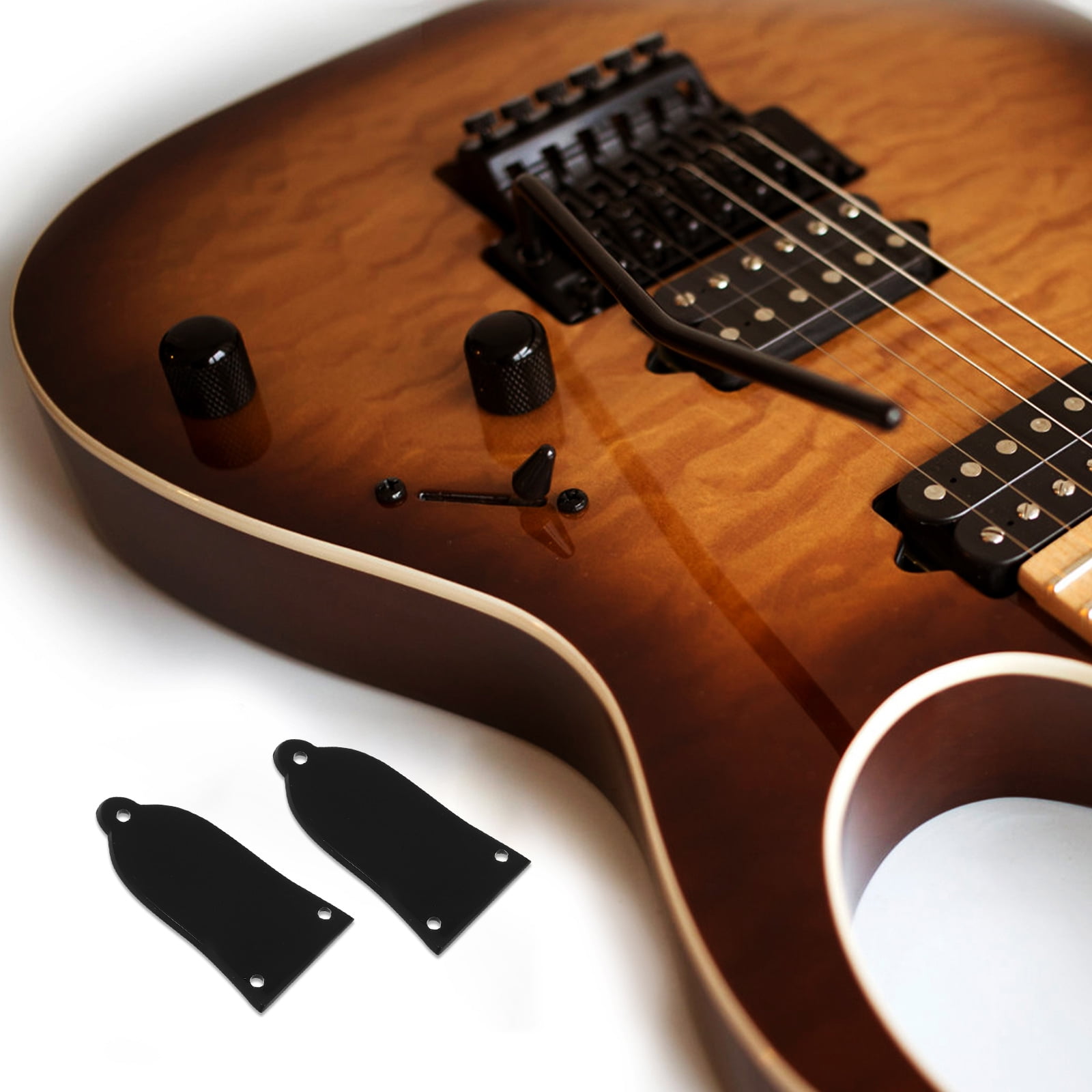 Raindrops 4pcs Guitar Truss Rod Cover Replacement For Electric Bass ...