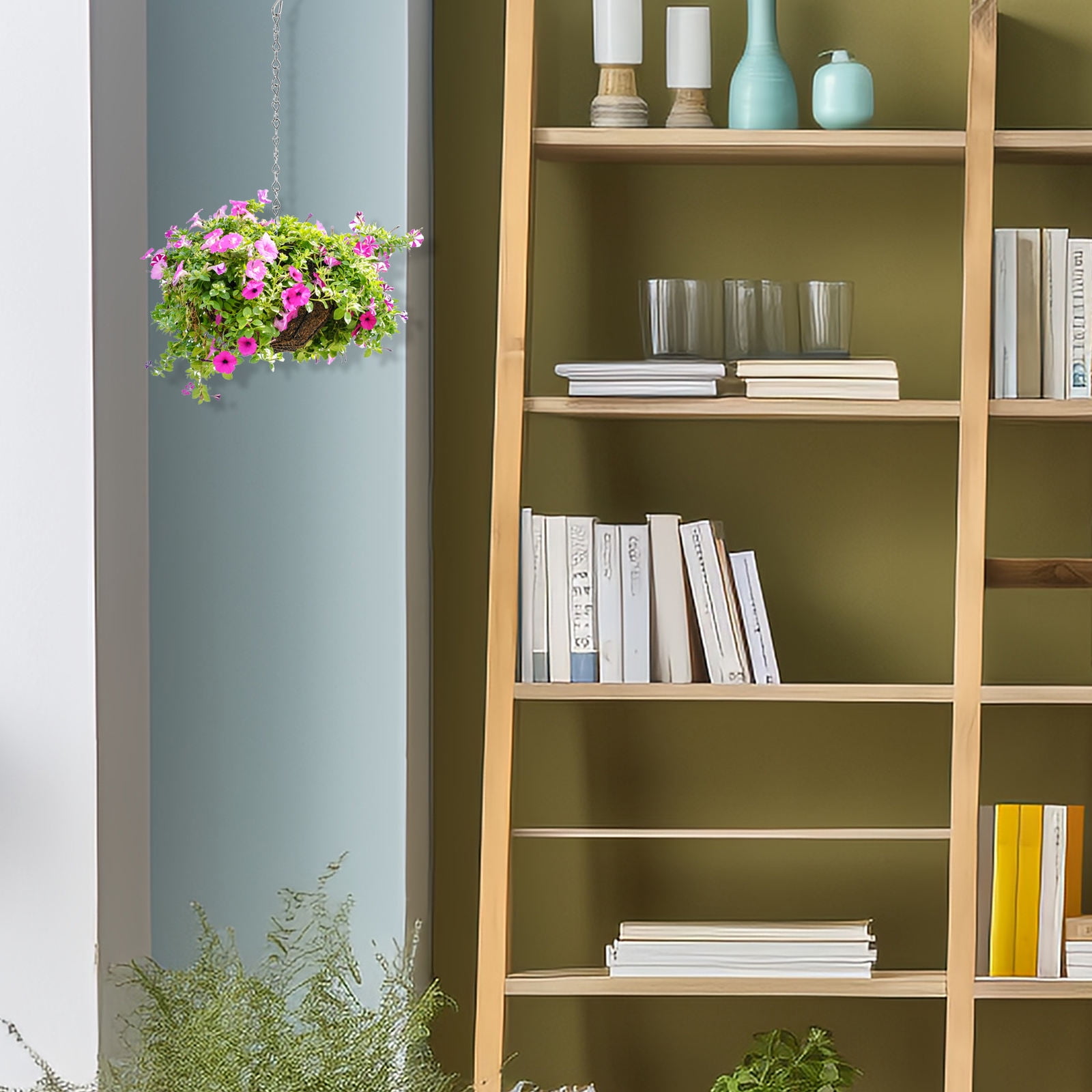 Raindrops 4pcs Hanging Baskets Chain Hanging Chains With Hooks Flower ...