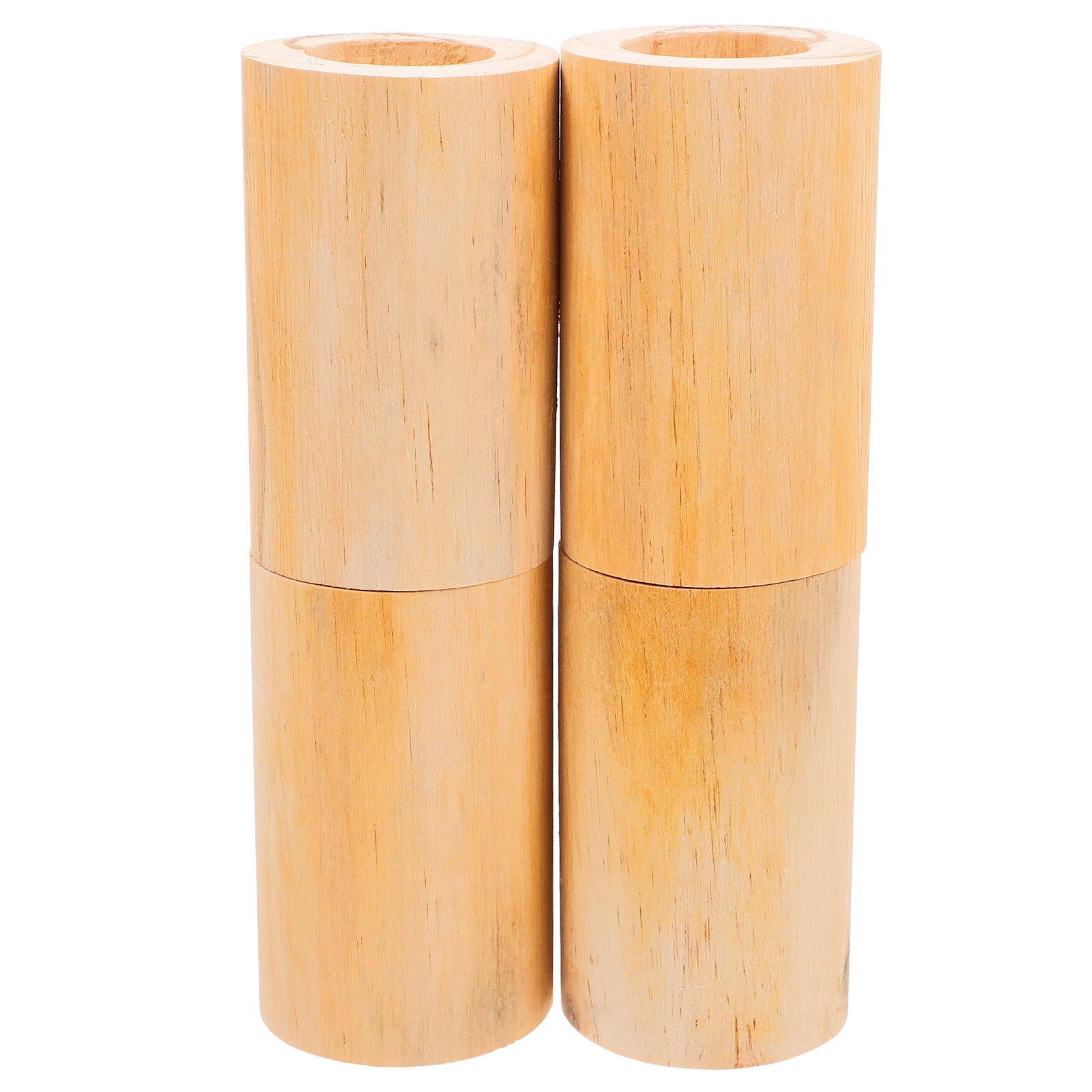 Raindrops Desk Risers For Desk Legs Riser Khaki Wood 4Pcs - Walmart.com