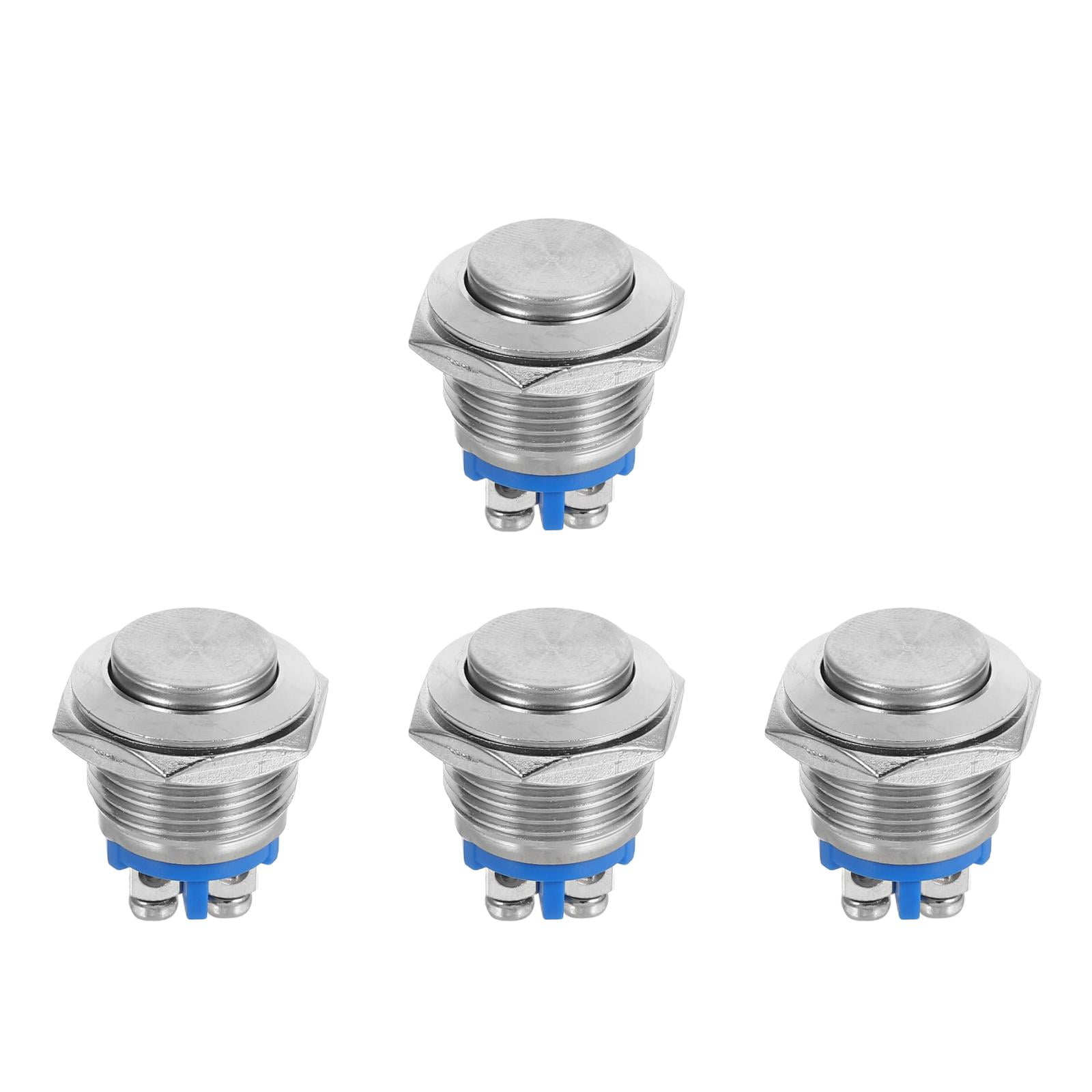 Raindrops 4pcs Industrial Push Button Switch for Electrical and Vehicle ...
