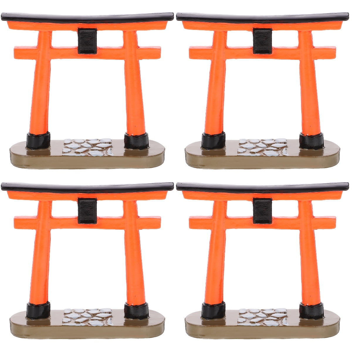 Raindrops 4pcs Japanese Torii Gate Model Mini Japanese Shinto Torii ...