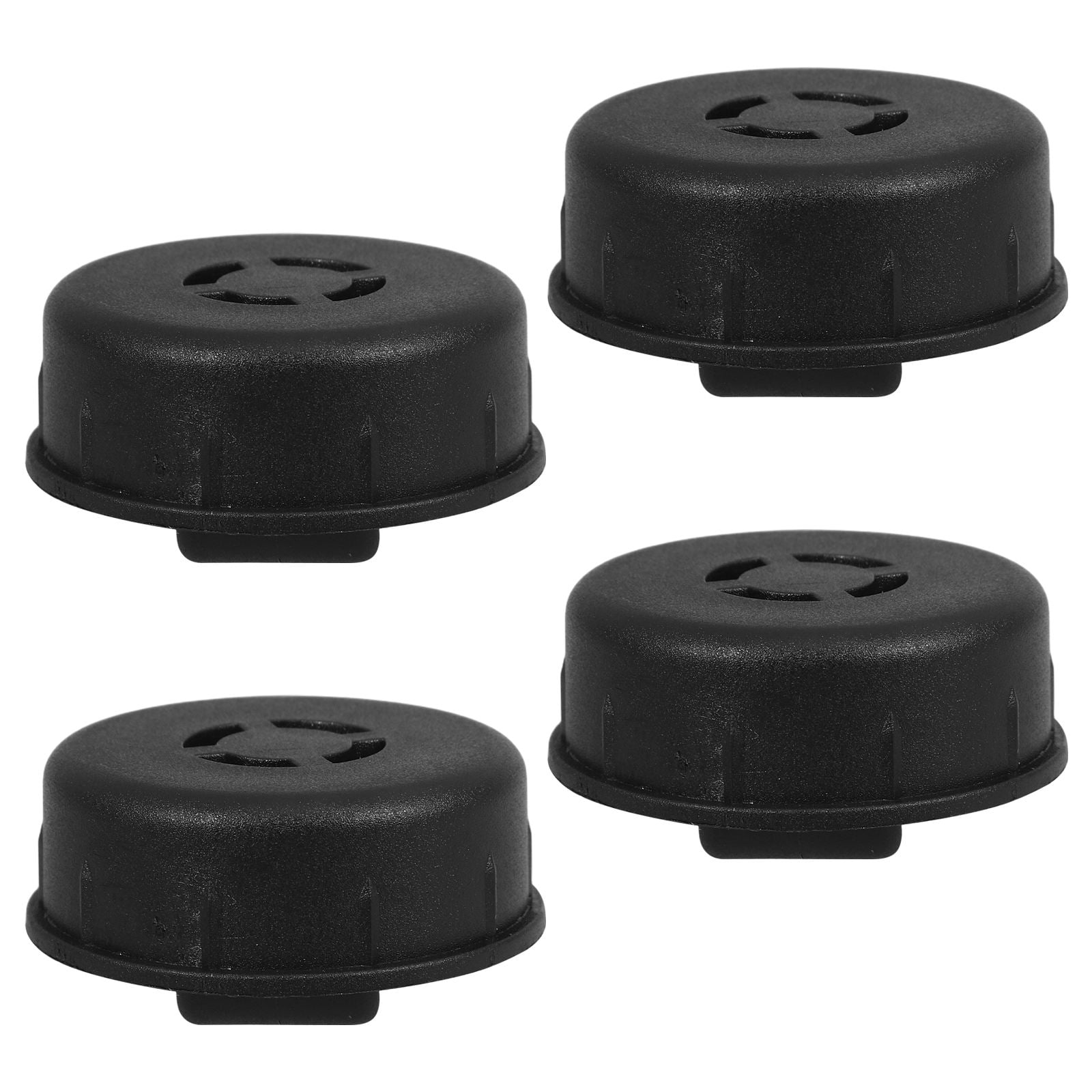 Raindrops 4pcs Round Furniture Casters Low Profile Embedded For ...