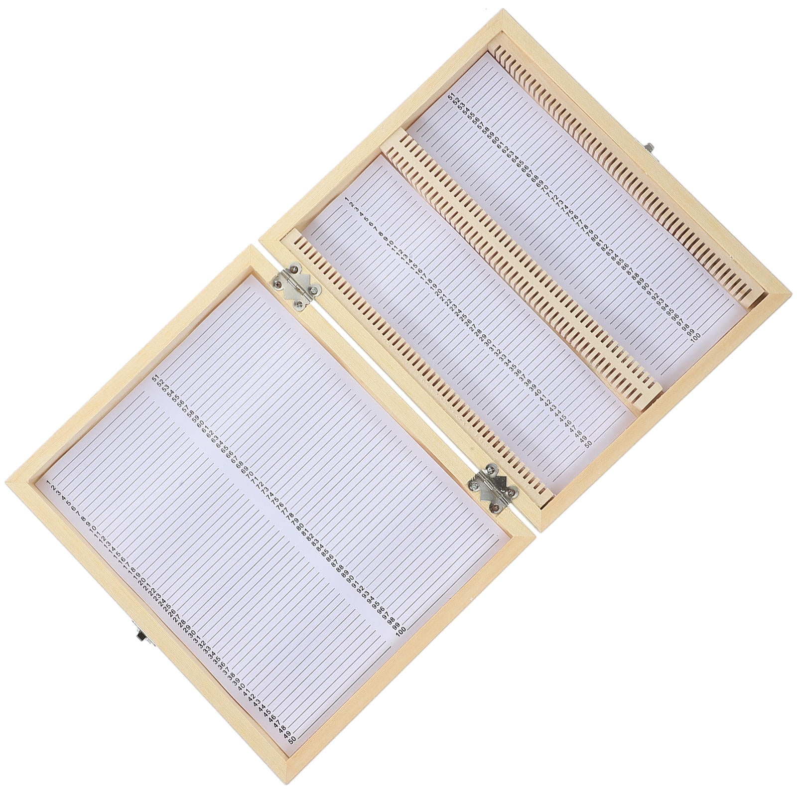 Raindrops 4pcs Microscope Slide Microscope Slide Wooden Holder Storage ...