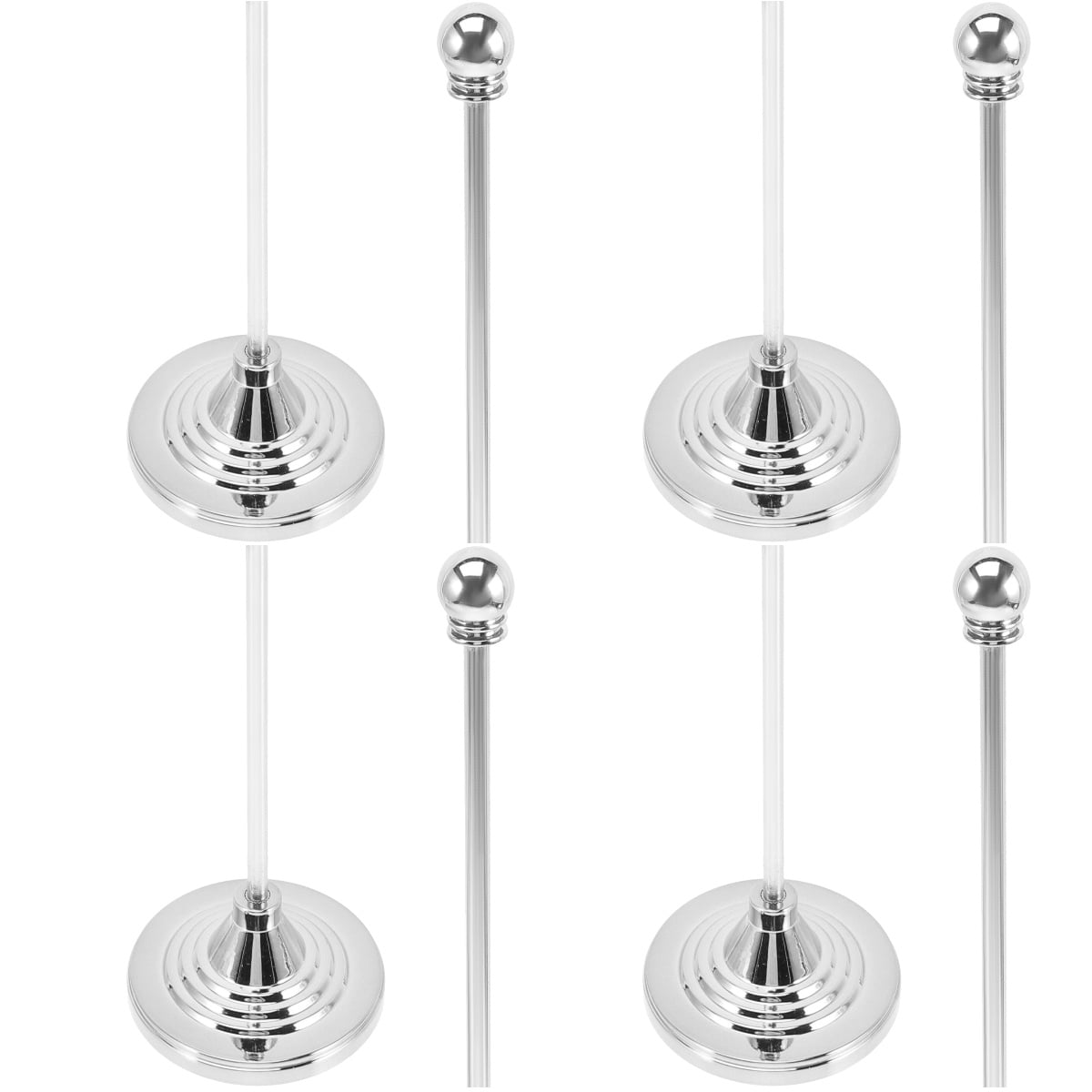 Raindrops 4pcs Office Flag Holder Desktop Flag Stand Indoor Flag Pole ...