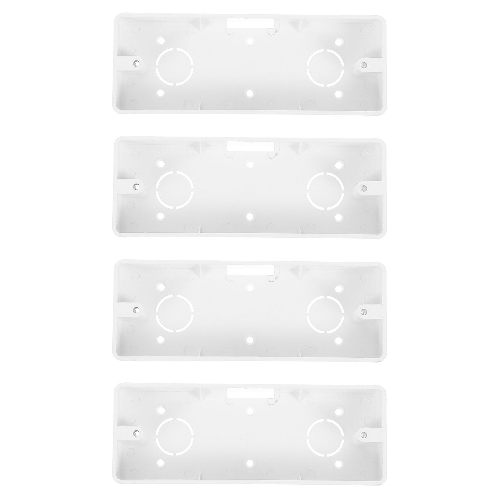 Raindrops 4pcs Outdoor PVC Electrical Junction Box Easy Installation ...