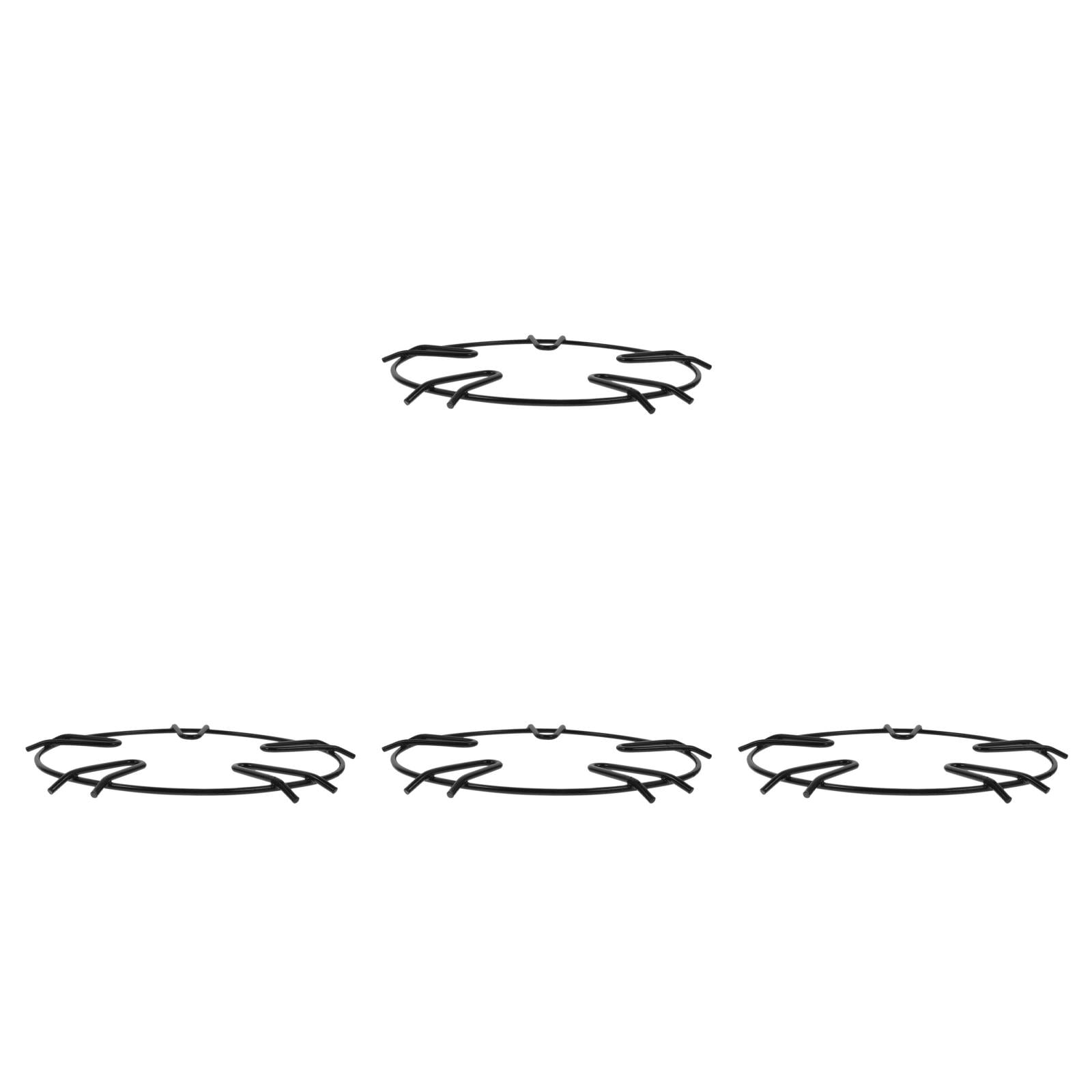 Raindrops 4pcs Oven Gas Stove Kitchen Wok Stand Racks 4 Claws Pot ...