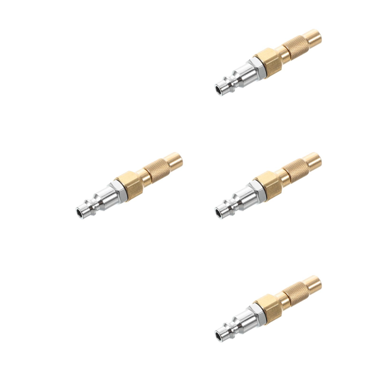 Raindrops 4pcs Quick Connect Air Adapter Threaded Air Fitting Threaded ...