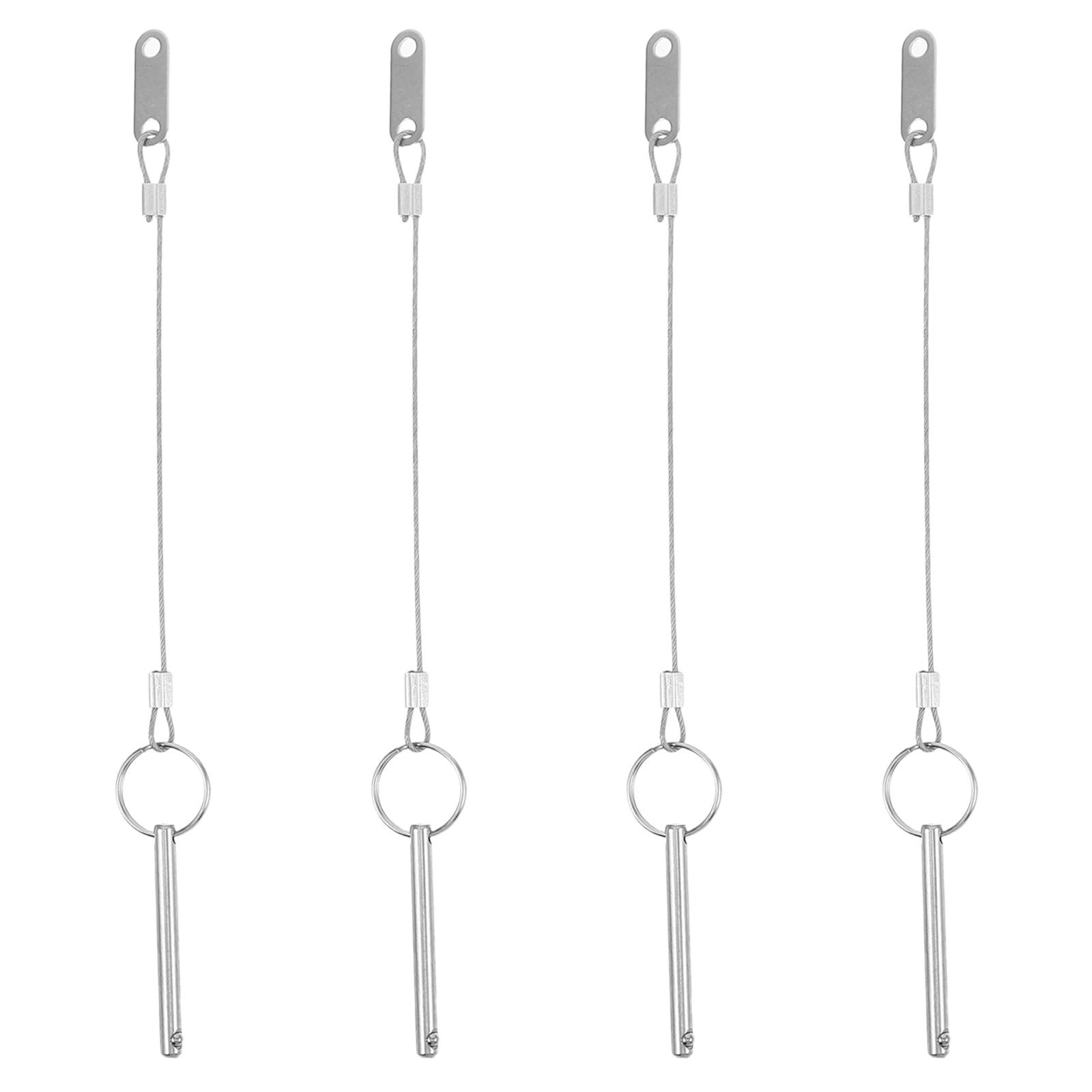 Raindrops 4pcs Quick Release Pins Marine Safety Pins With Lanyard ...