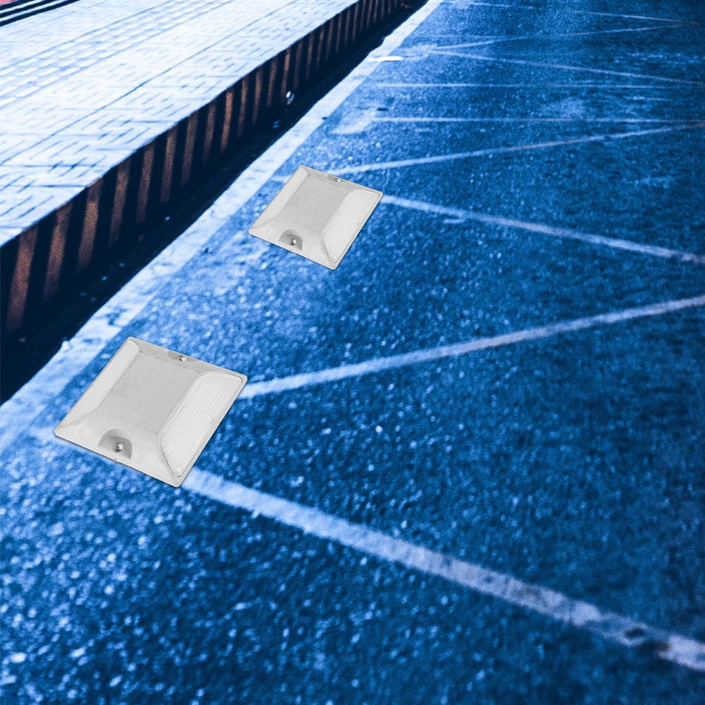 Raindrops 4pcs Road Reflectors Reflective Pavement Markers Road ...