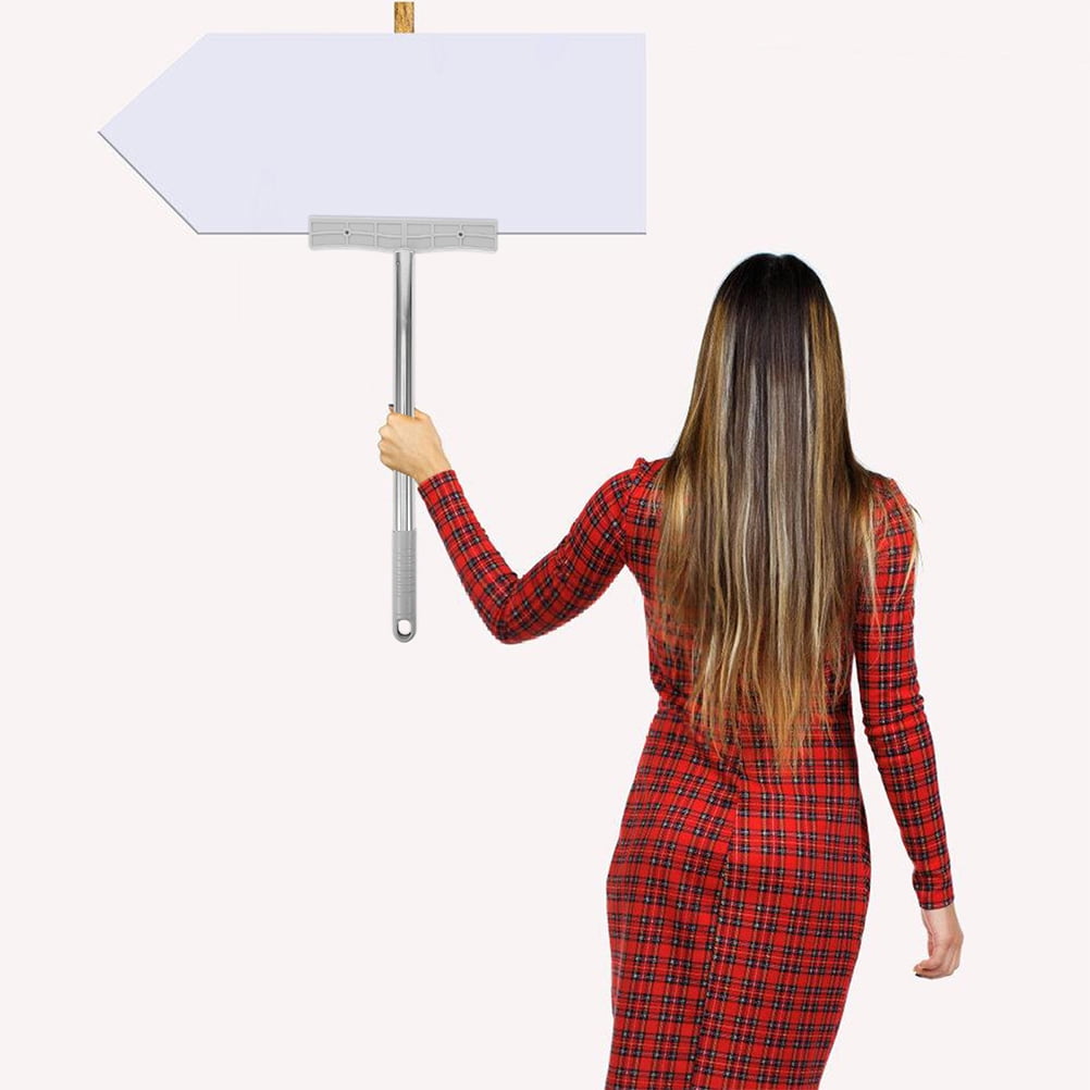 Raindrops 4pcs Sign Holder sticks High Placards Parade Signboard Rod ...