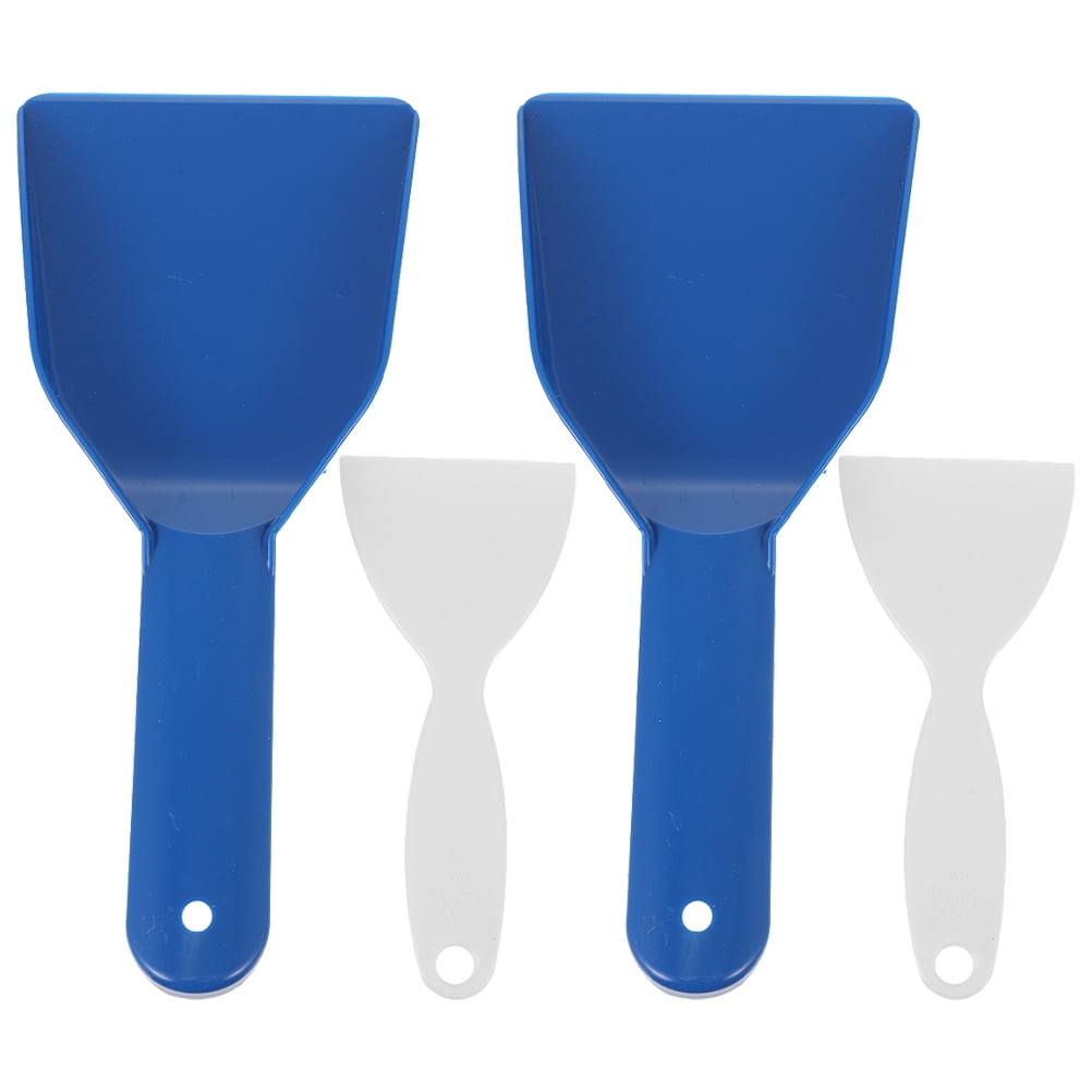 Raindrops 4pcs Snow Shovels Ice Scrapers Snow Removing Shovels Plastic ...