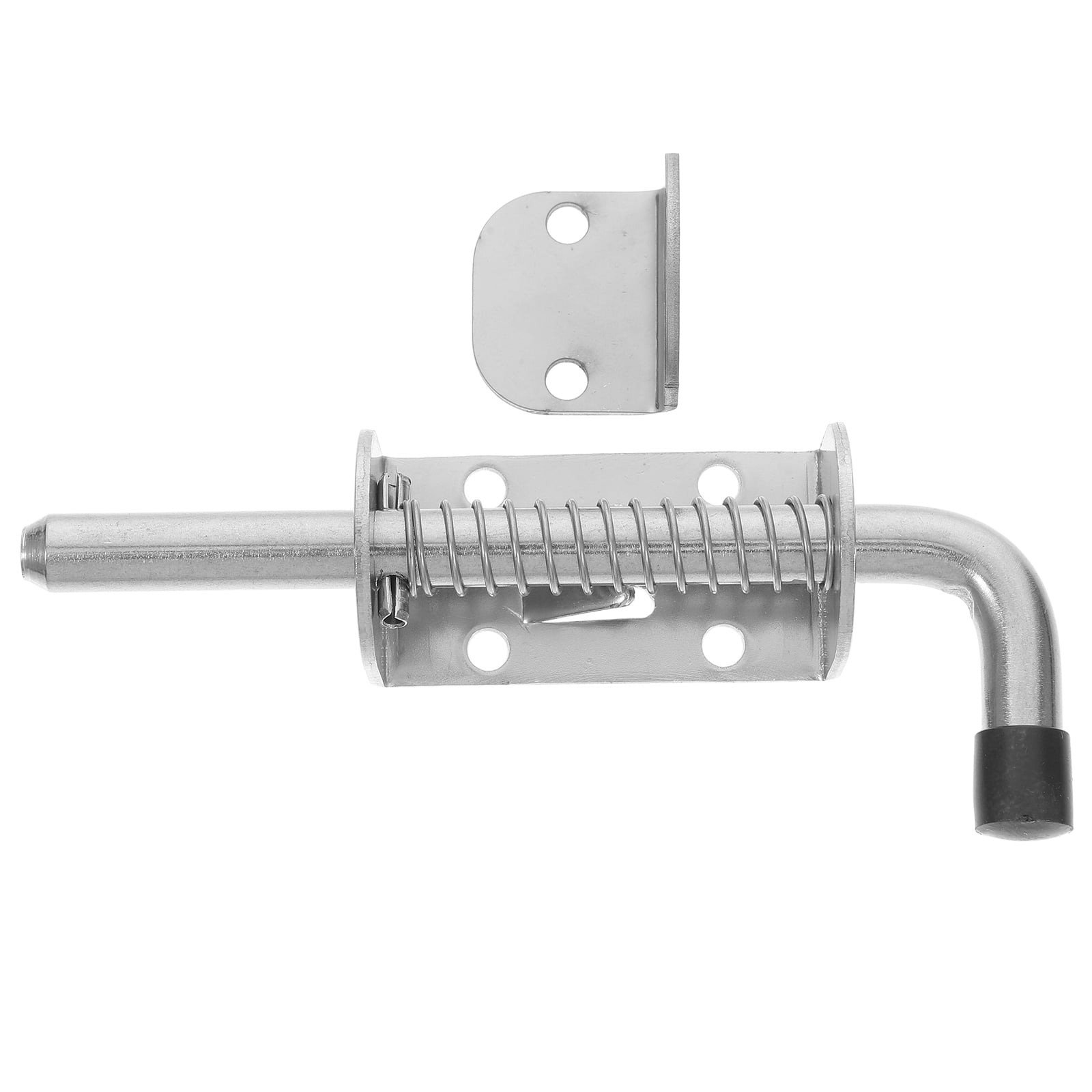 Raindrops Spring Loaded Bolt Latch for Doors in Silver Stainless Steel ...