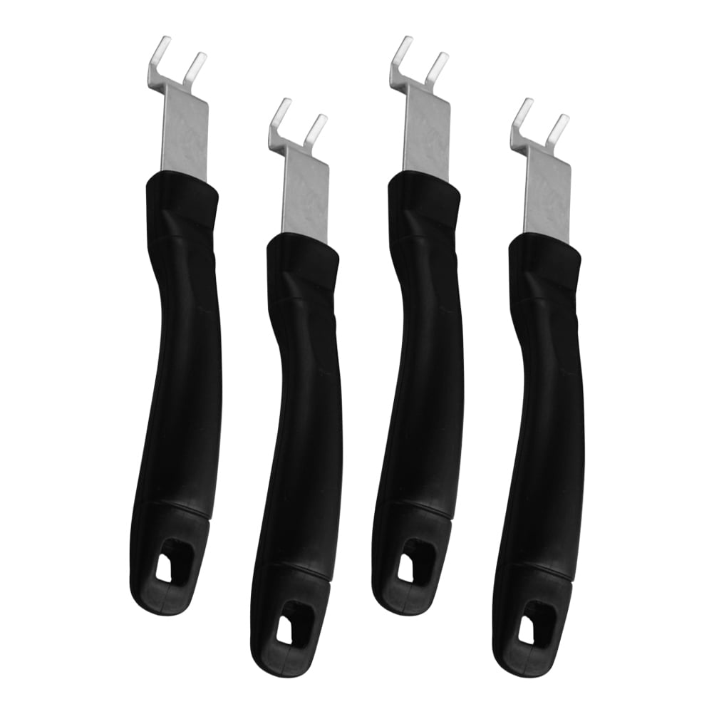 Raindrops 4pcs Stainless Steel Grill Grate Lifter Tool Barbecue Lifter ...