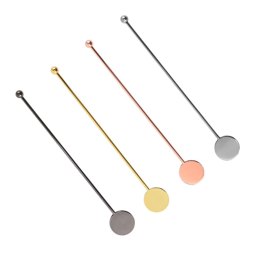 Raindrops 4pcs Stainless Steel Mixing Stick Coffee Juice Mixing Rod ...