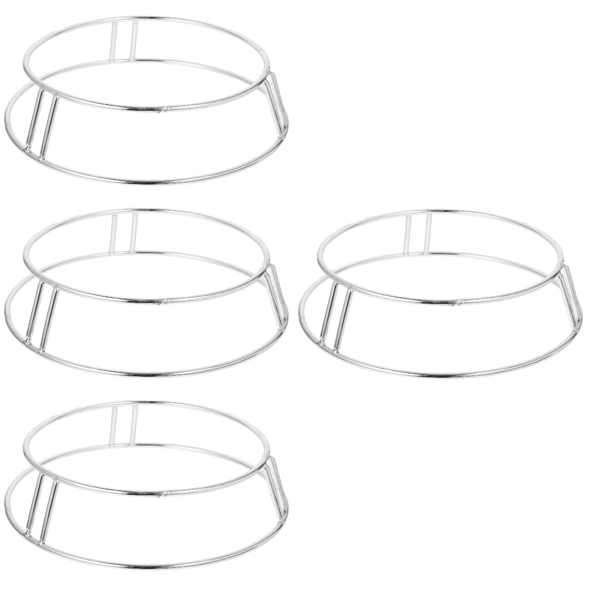 Raindrops 4pcs Stainless Steel Wok Holder Wok Rack Camping Stove Wok ...