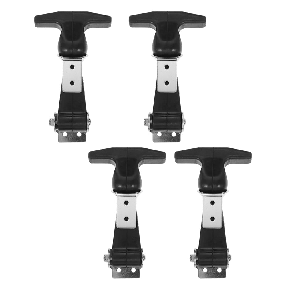 Raindrops 4 Pcs T-handle Draw Latches Toolbox Engine Cover Lids Pad ...