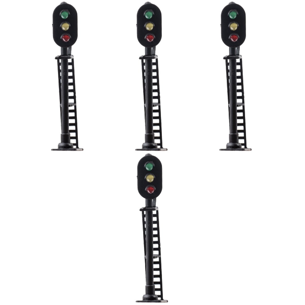 Raindrops 4pcs Traffic Light Model Sand Table Scene Train Layout ...