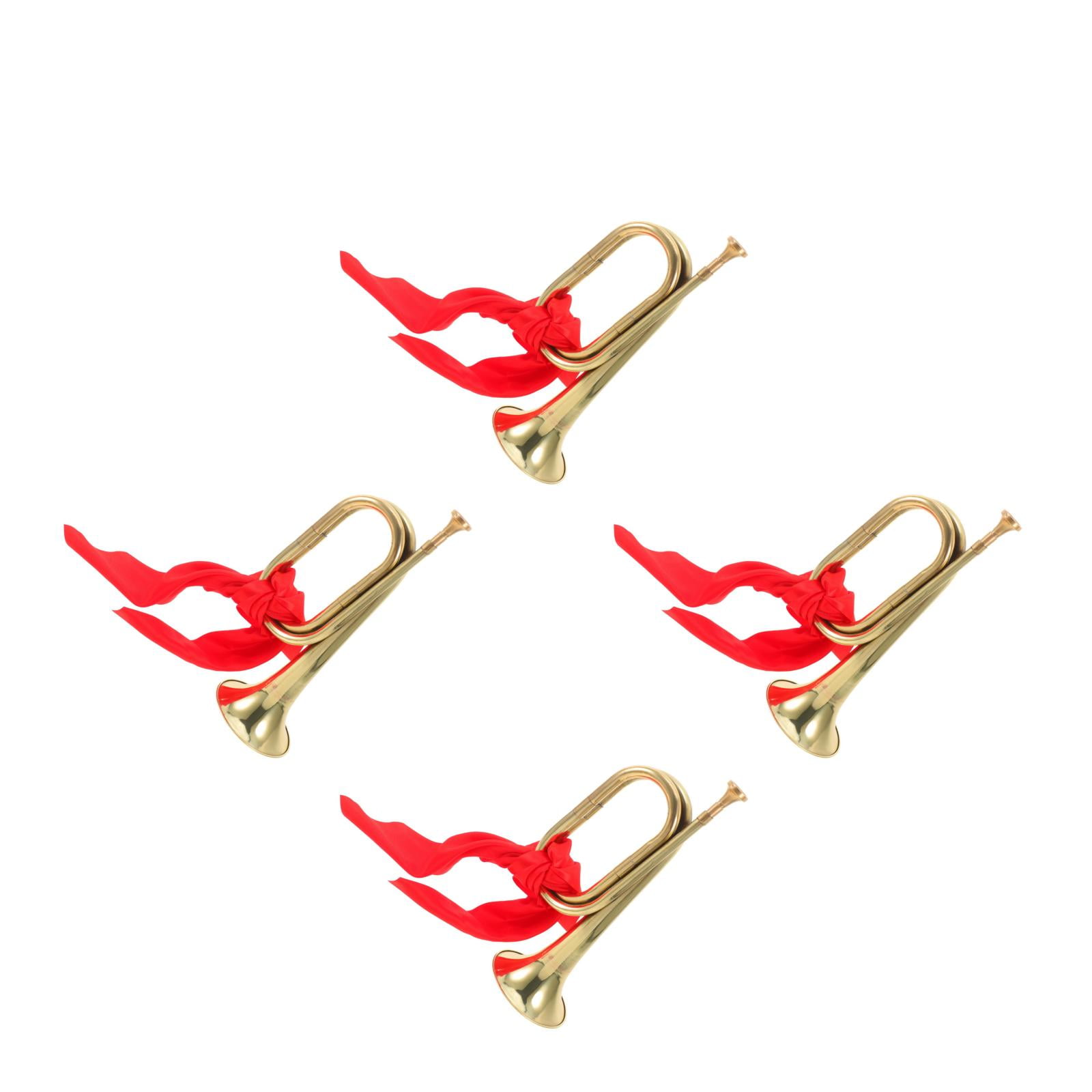 Raindrops 4pcs Trumpet Horn Trumpet Horn Blowing Bugle Cavalry Bugle ...
