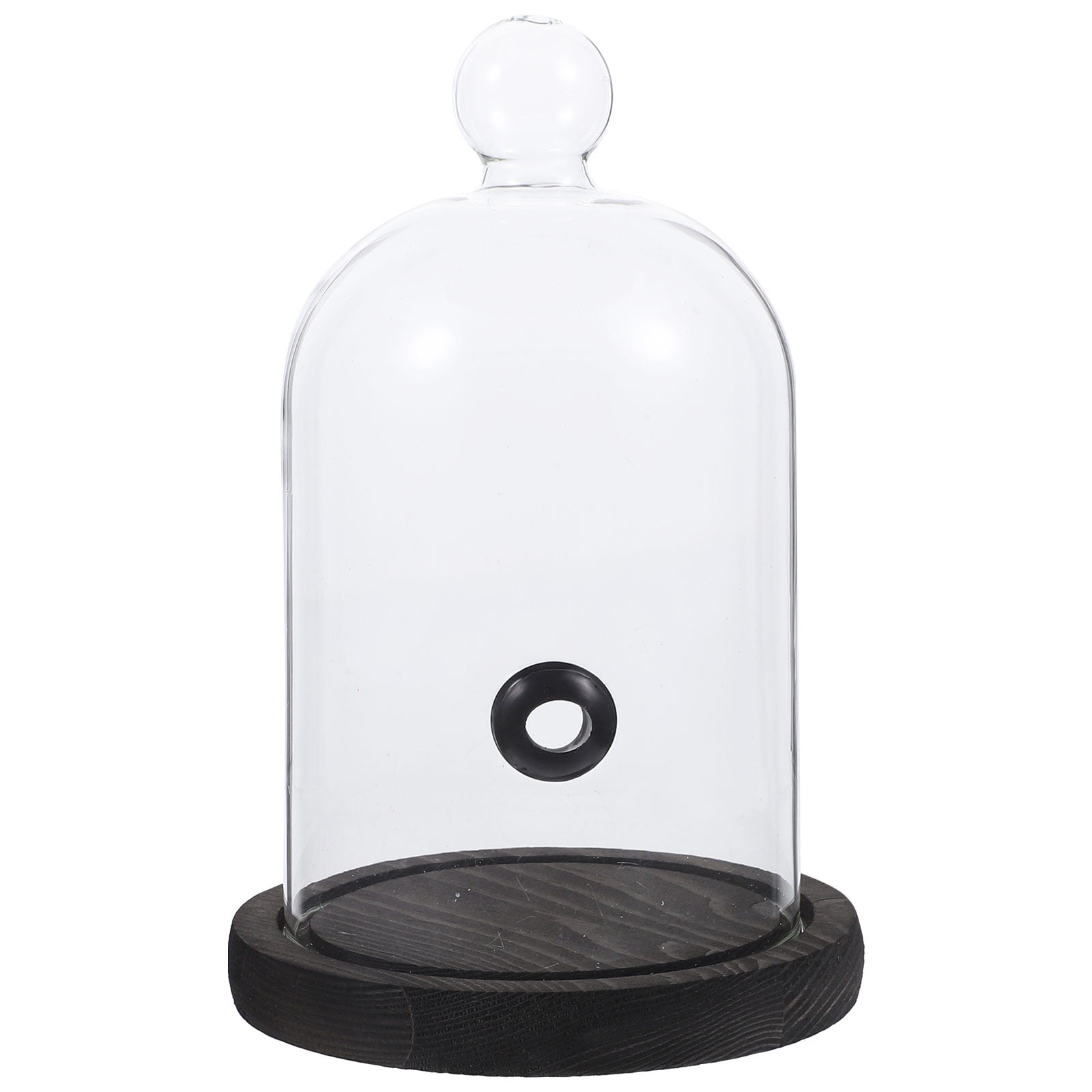 Raindrops 4pcs cloche glass cake dome glass round cake cover with ...