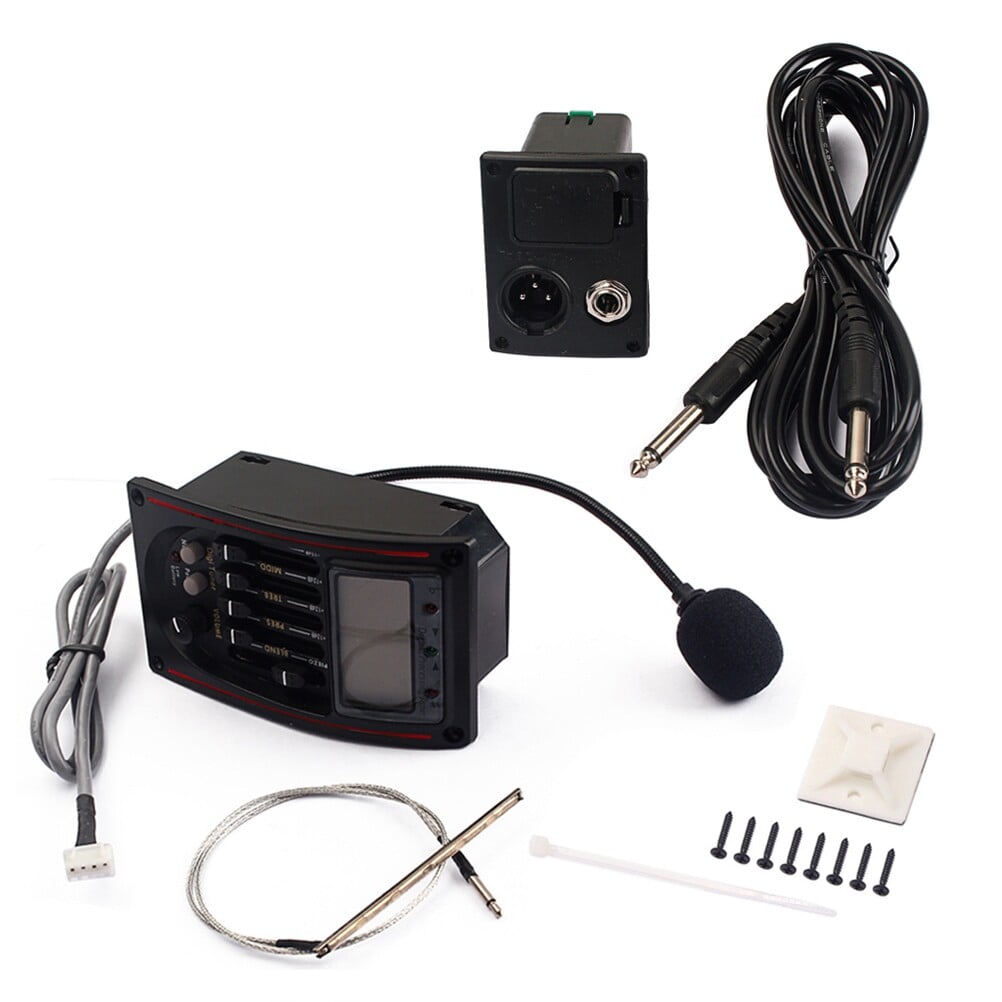 Raindrops 5 Band Acoustic Guitar Preamp EQ Equalizer Guitar ...