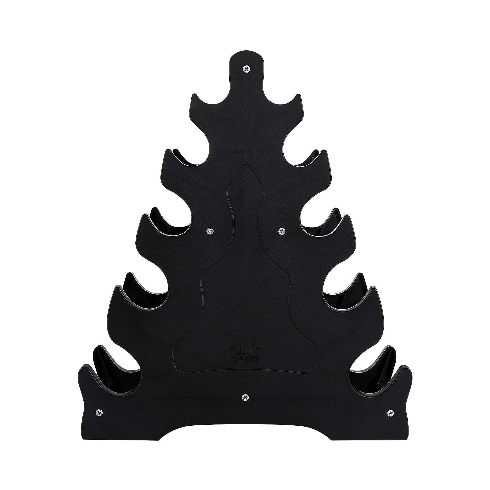 Raindrops 5 Layer Dumbbell Rack Sturdy Screw-tightened Stand Fitness ...