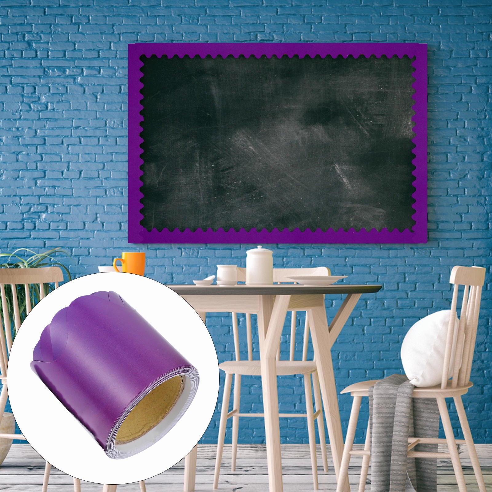Raindrops 5 M Board Border Chalkboard Paper Whiteboard Decoration ...