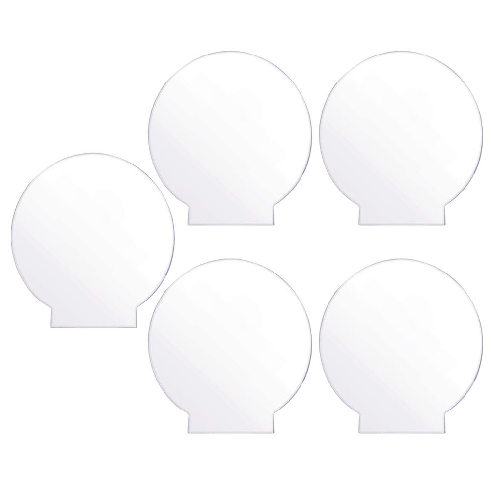 Raindrops 5 Pcs Acrylic Light Plate LED Fixtures Platform Transparent ...