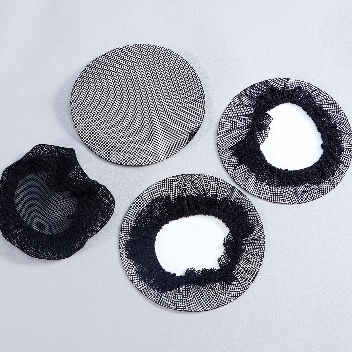 Raindrops 5 Pcs Dance Bun Hair Net Ballet Kids Training Miss Work Black ...