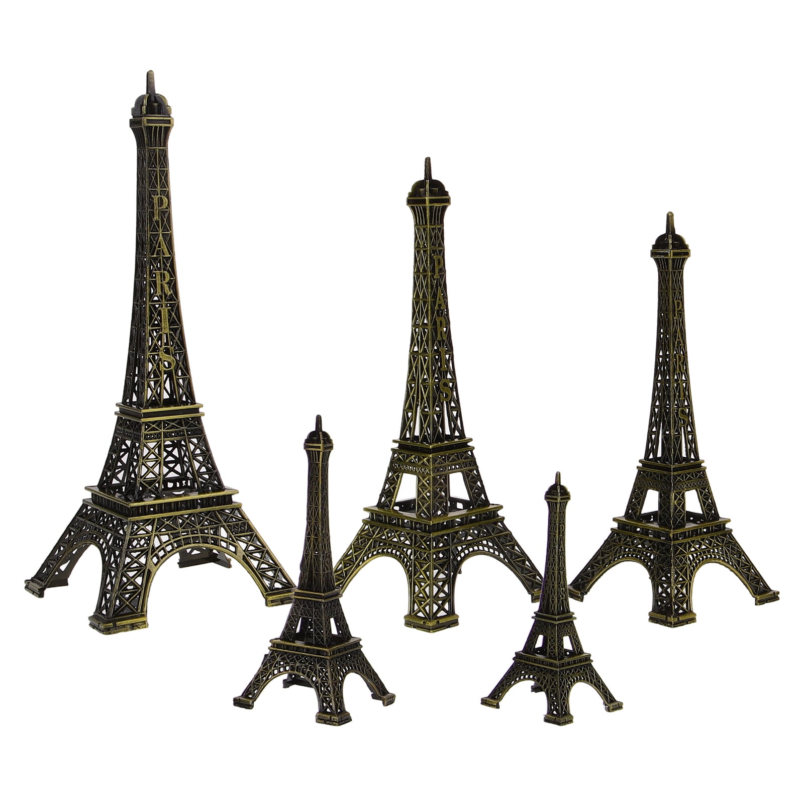 Eiffel Tower Decorative Statue for Home Office Desk Made of Iron in ...