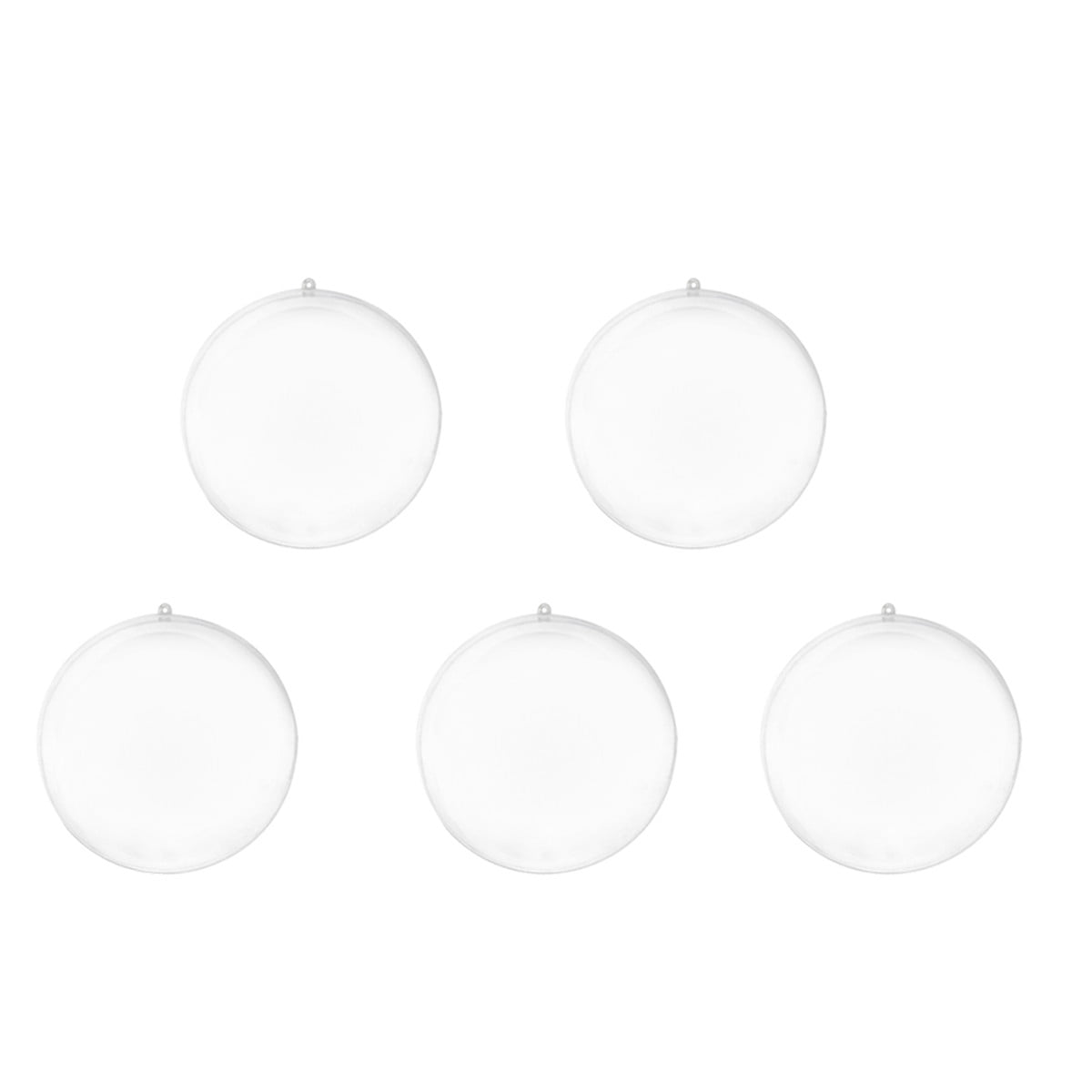 Raindrops 5 Pcs/Pack Clear Baubles for Crafting Artificial Large ...