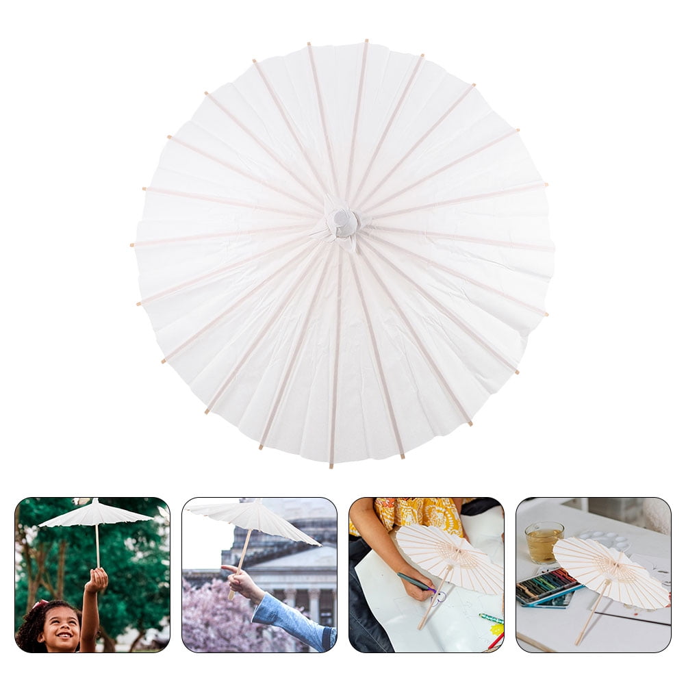 Raindrops 5 Pcs Paper Umbrella for DIY Mini Outdoor Kids Primary School ...