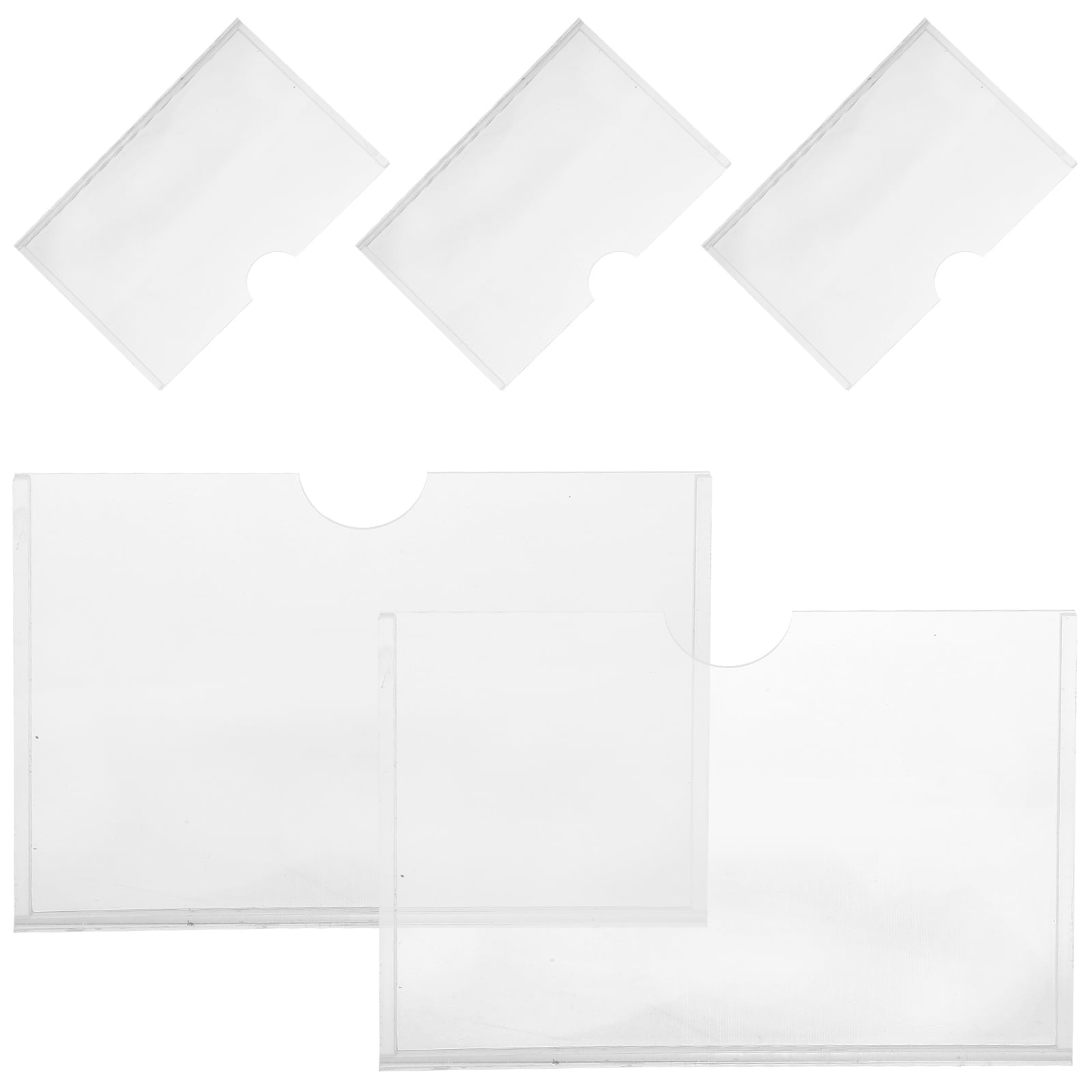 Raindrops 5 Pcs Photo Picture Displaying Rack Insert Box Card Slot ...