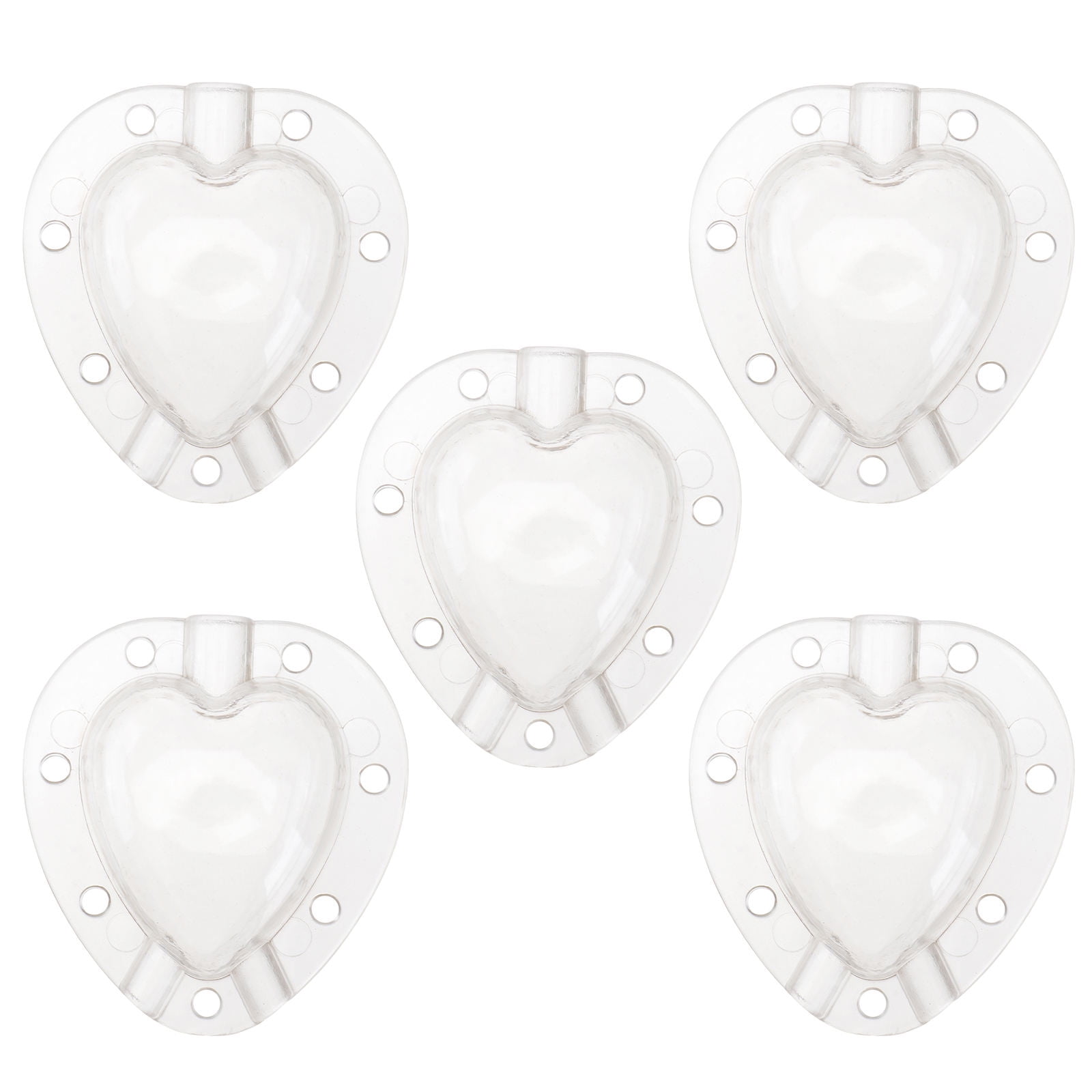 Raindrops 5 Pcs Shaping Pear Mold Heart-shaped Fruit Creative Vegetable ...