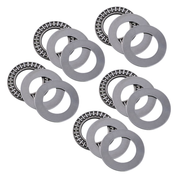 Raindrops 5 Pcs Stainless Flat Needle Roller Bearings Smaller Cross ...