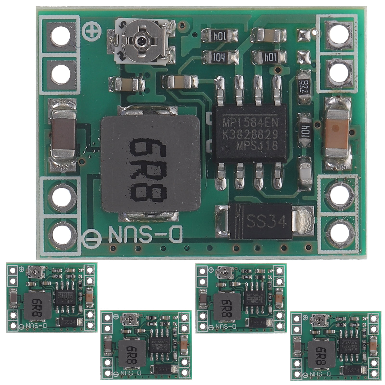 Raindrops 5 Pcs Switching Charger Stabilized Power Module DC-DC ...