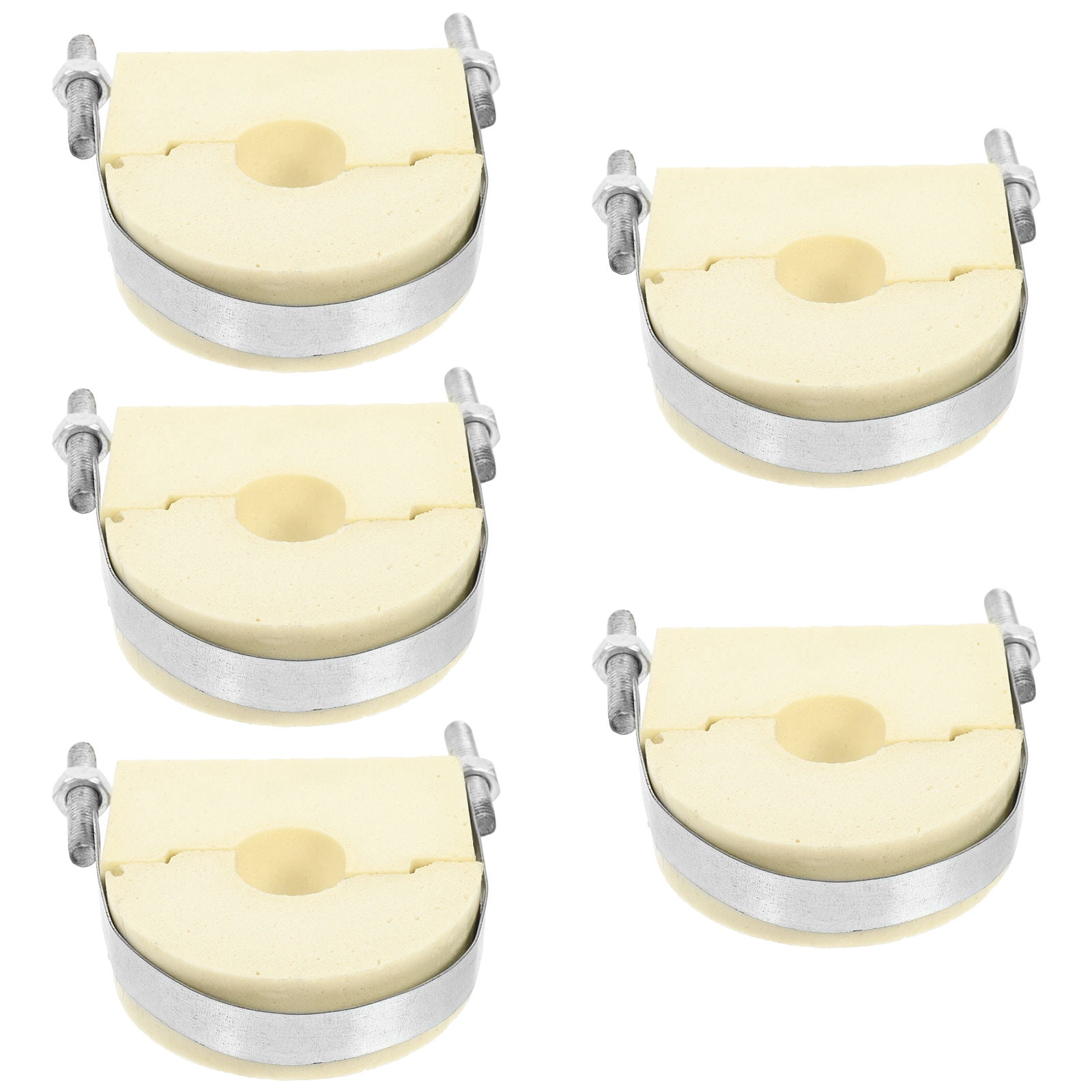 Raindrops 5 Pcs Tube Insulation Clamps for Pipe Heavy Duty Tubing Strap ...