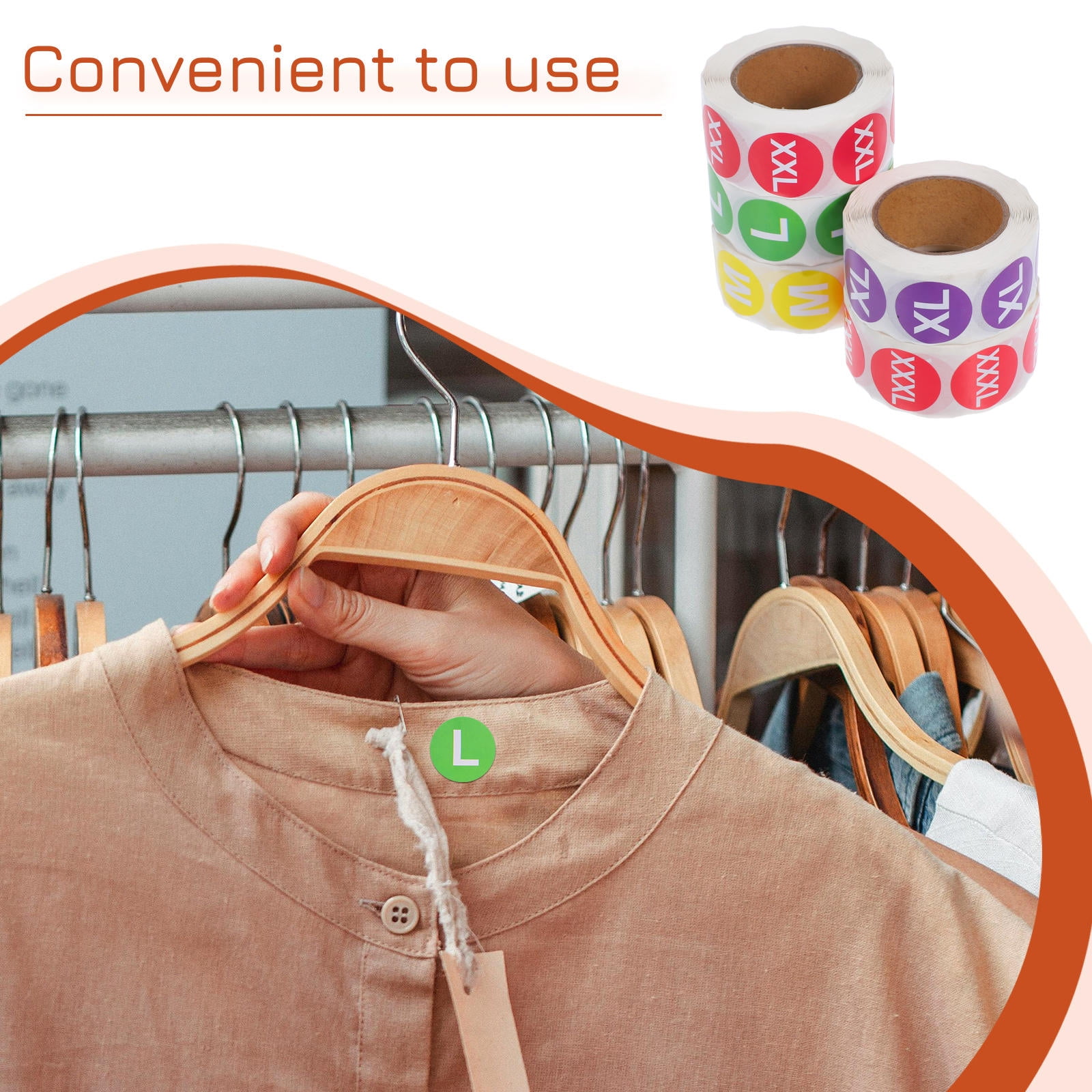 Raindrops Clothing Stickers Versatile Sizing 5 Rolls 1 Inch Diameter ...