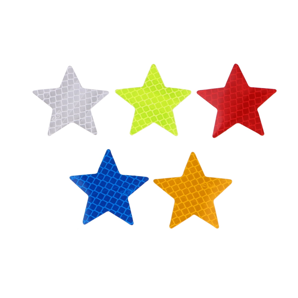 Kitandove Reflector Decals 5 Set 30Pcs Blue PVC for Night Use - Walmart.com
