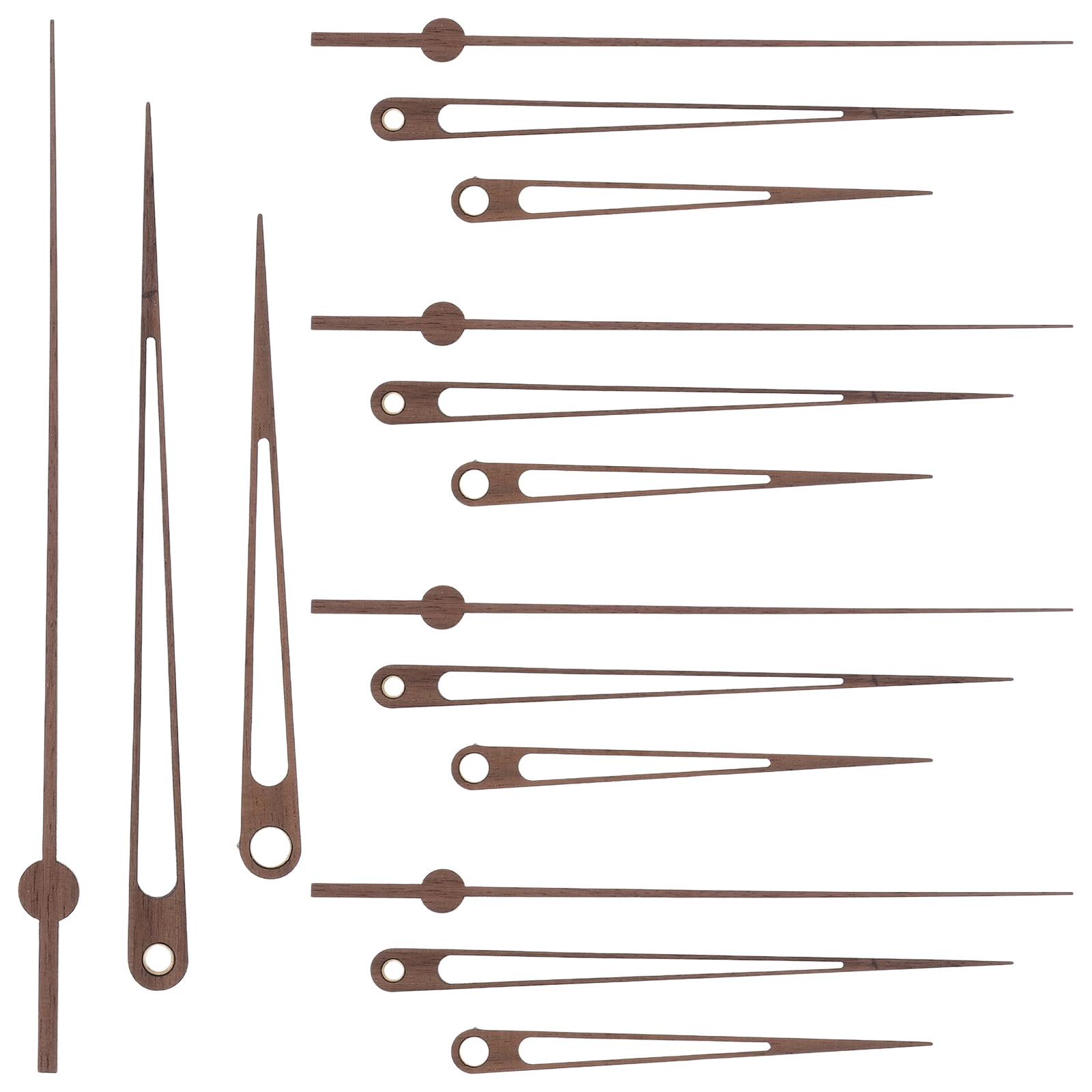 Raindrops 5 Sets DIY Clock Making Kit Wooden Hands Replacement Clock ...