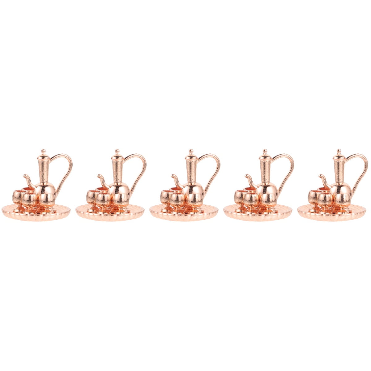 Raindrops 5 Sets Mini Tea Set Miniature Tea Set Miniature Tea Cups Tea ...