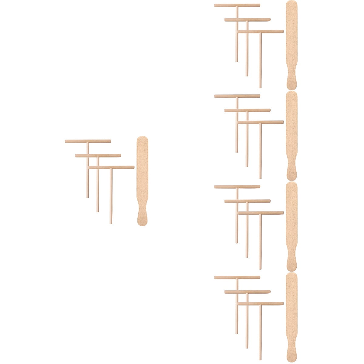 Raindrops 5 Sets of Crepe Spreader and Spatula DIY Pancake Spreader ...