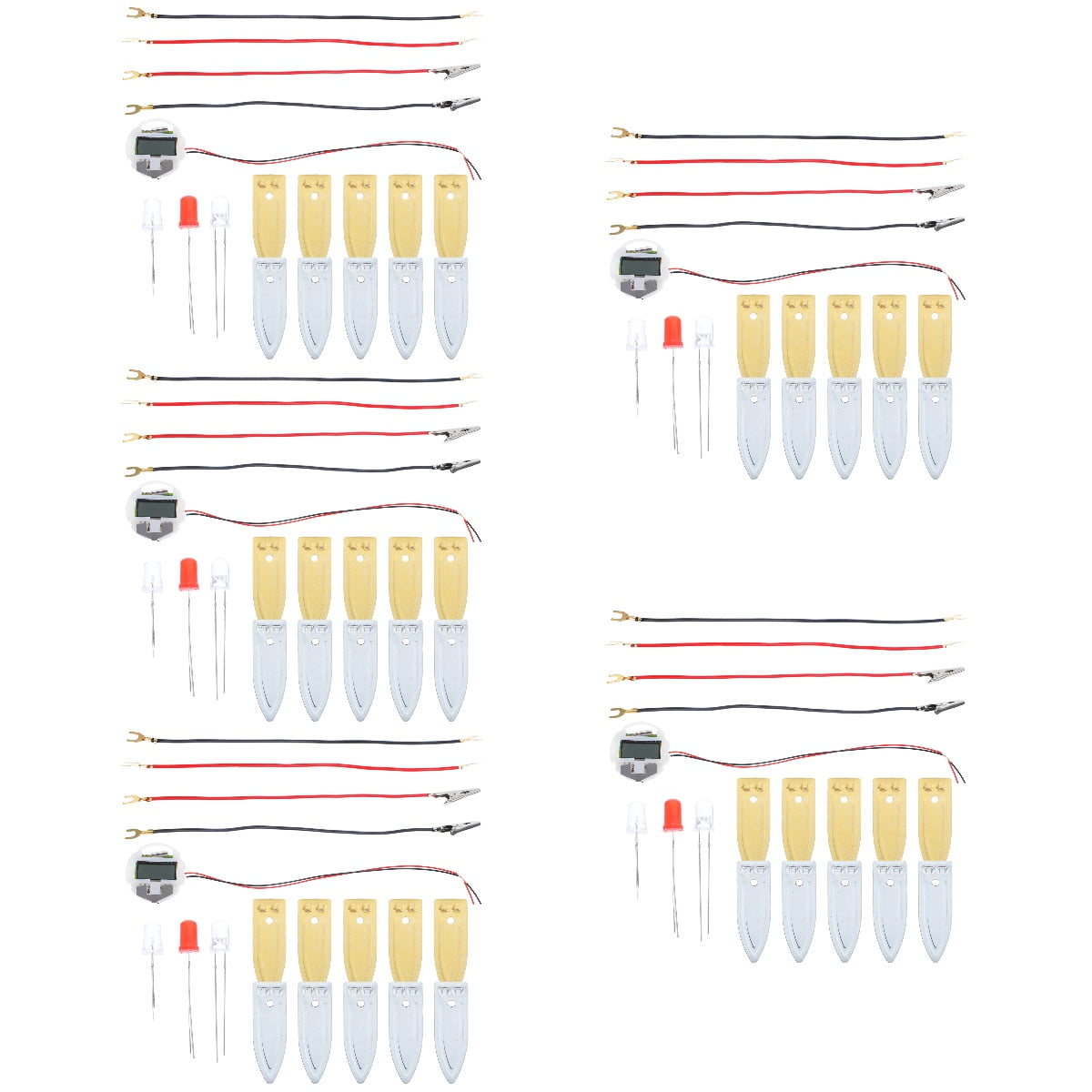 Raindrops 5 Sets of Fruit Battery Science Experiment Kit for School ...