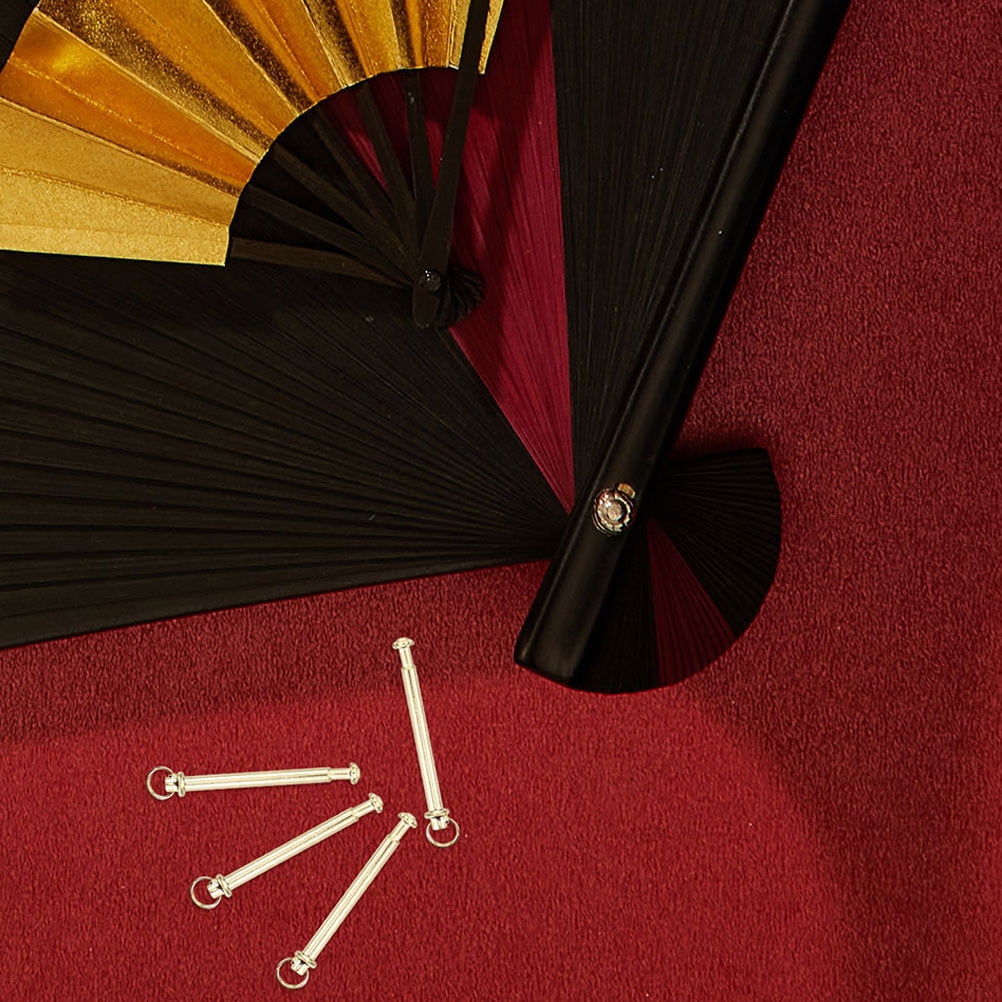 Raindrops Folding Hand Fan Axle Rivet 5 Sets Strong And Durable ...