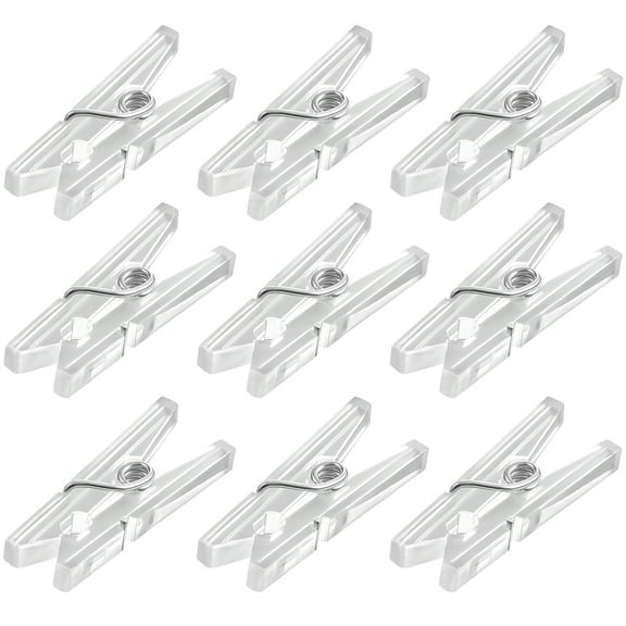 Clear Plastic Clips