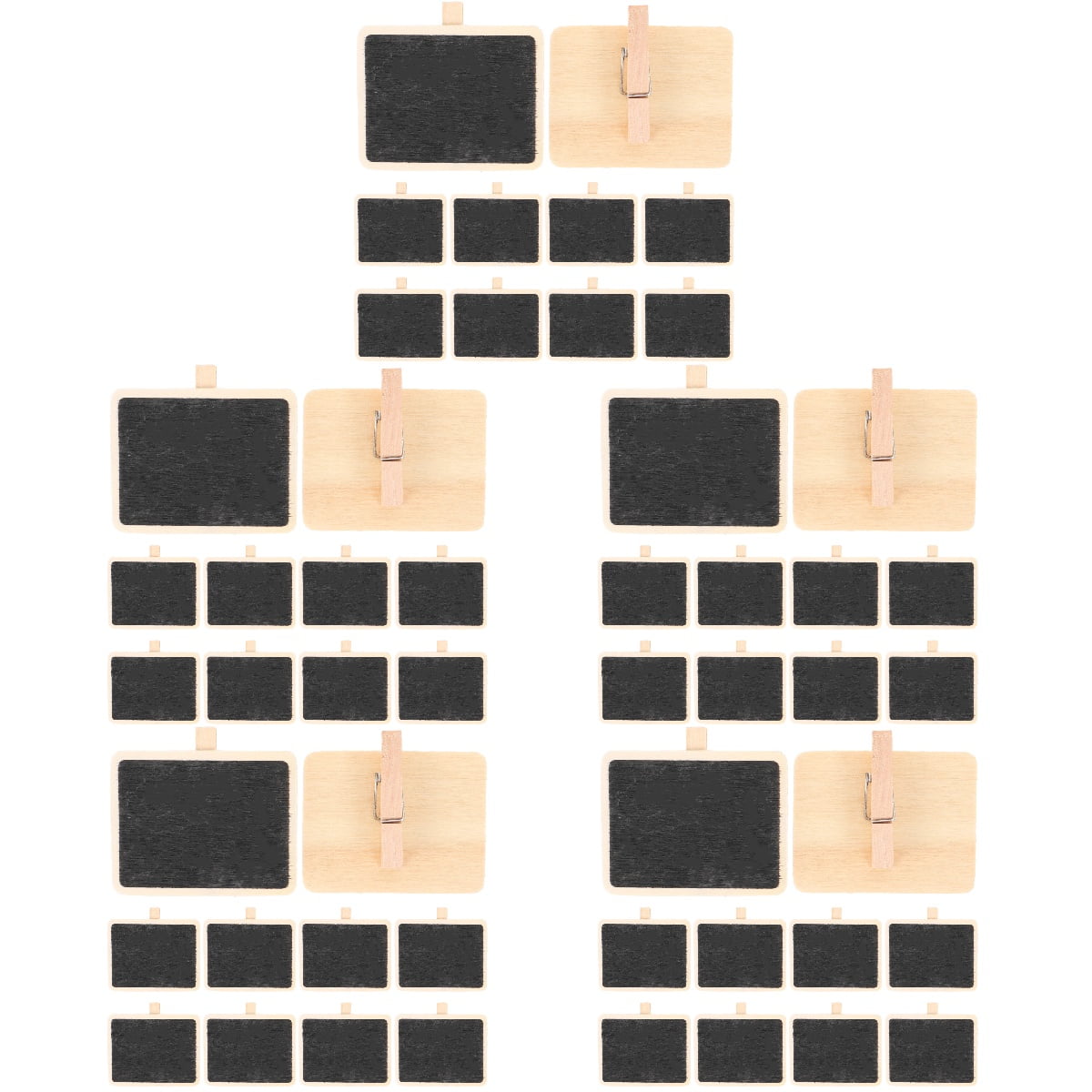 Raindrops 50 PCS Creative Mini Message Board Clips DIY Photo of Small ...