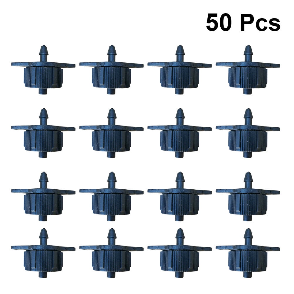 Raindrops 50 PCS Micro Irrigation Drip Emitter Potted Plant Watering ...
