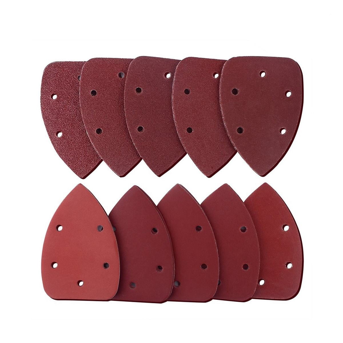 Raindrops 50 PCS Sandpaper Assorted Grits Drywall Die Grinder Sanding ...