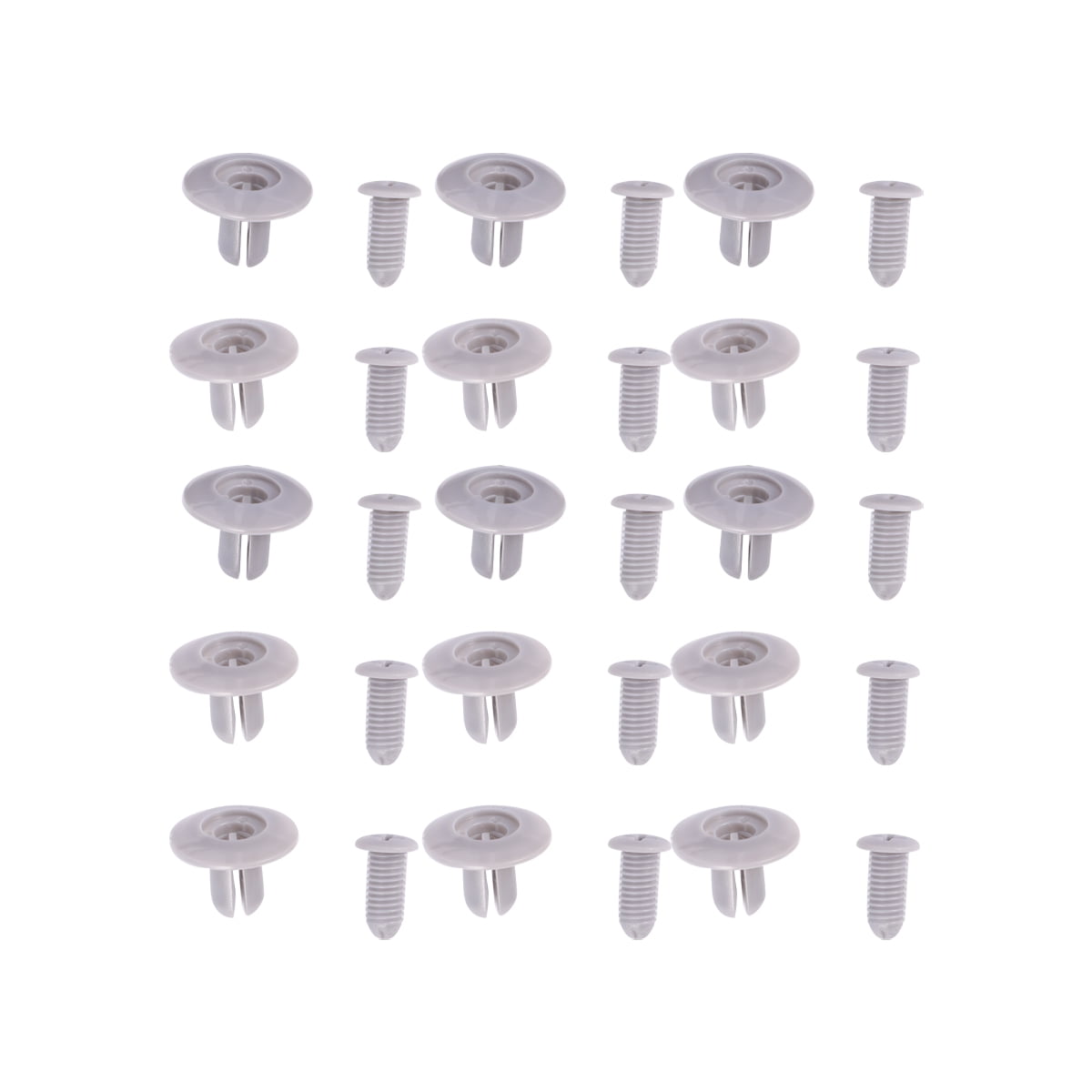 Raindrops 50 Pcs Bumper Push Fasteners Fixed Expansion Buckle Car ...
