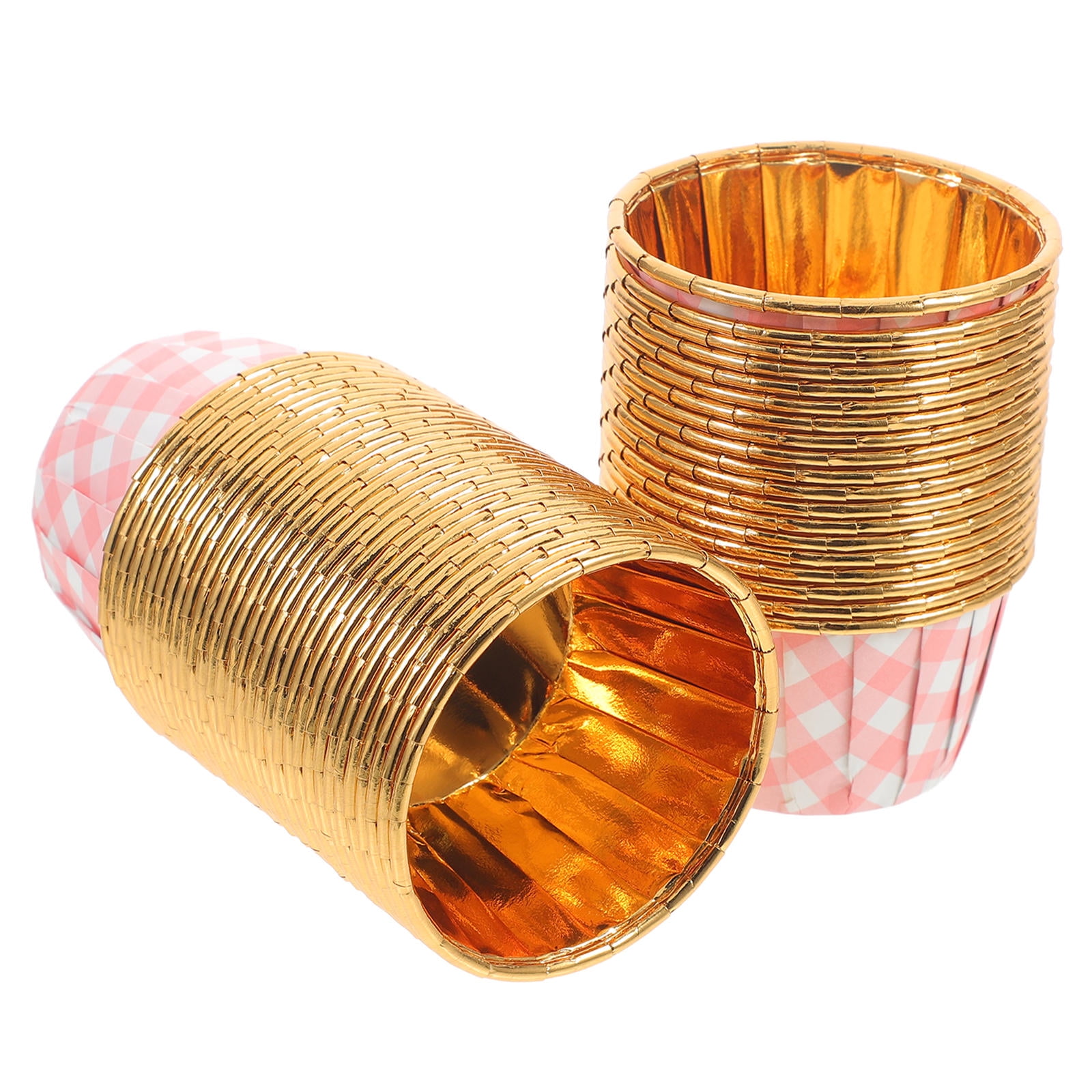 Raindrops 50 Pcs Cake Muffin Cups Cupcake Baking Paper Parchment Pink ...